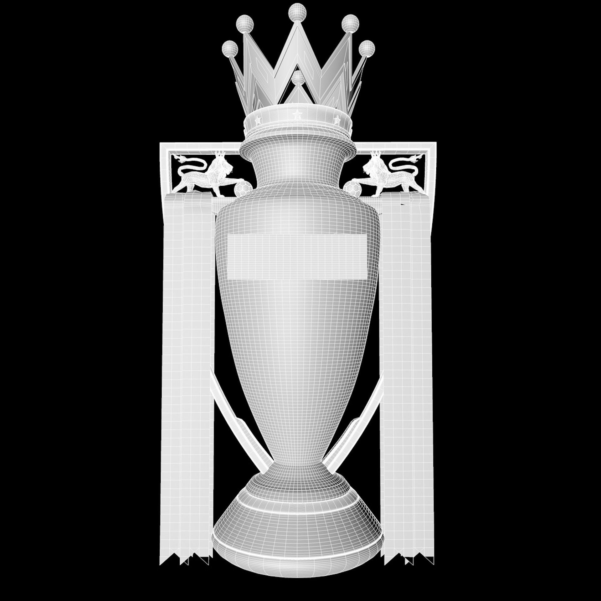 3D model EPL Trophy English Premier League 2022 VR / AR / low-poly ...