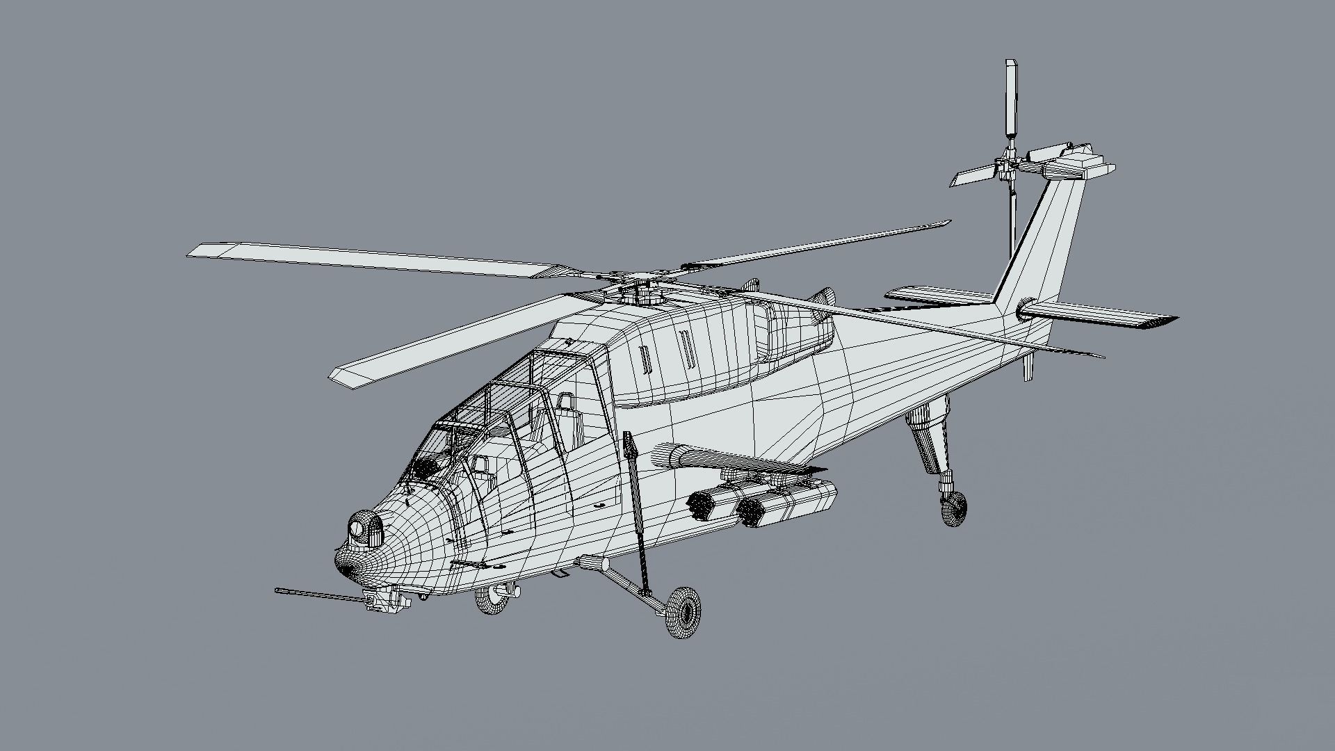 3D model HAL Light Combat Helicopter LCH VR / AR / low-poly | CGTrader