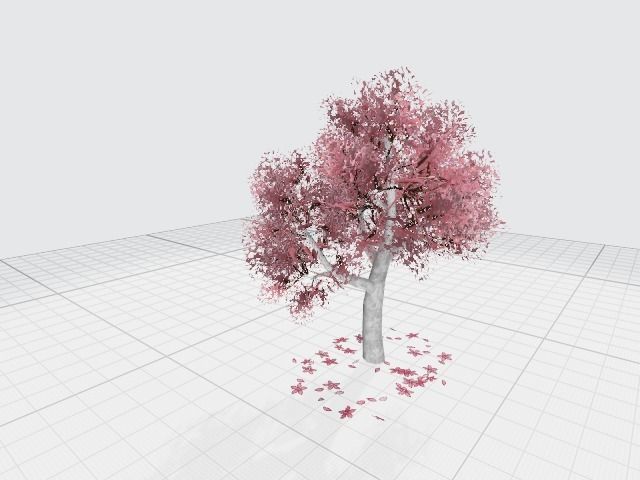 Sakura Tree free VR / AR / low-poly 3D model | CGTrader