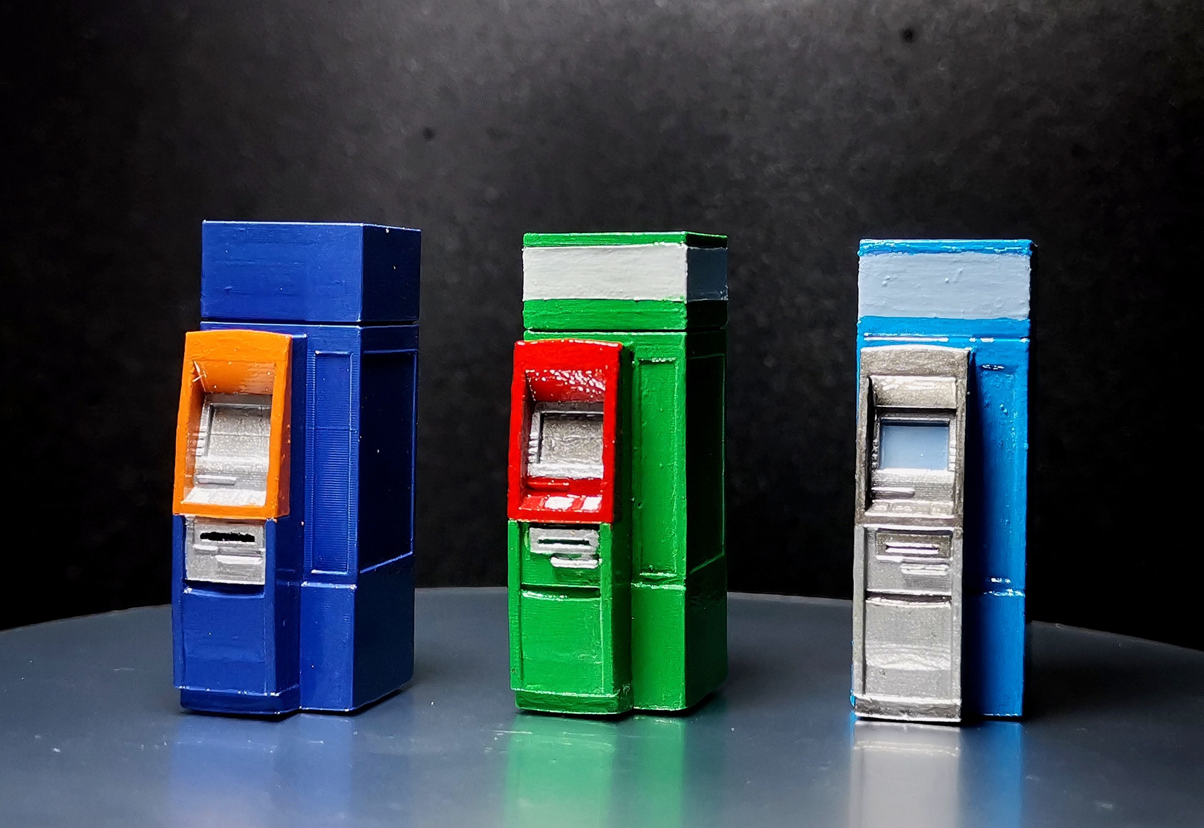 ATM Booth 3D model | CGTrader