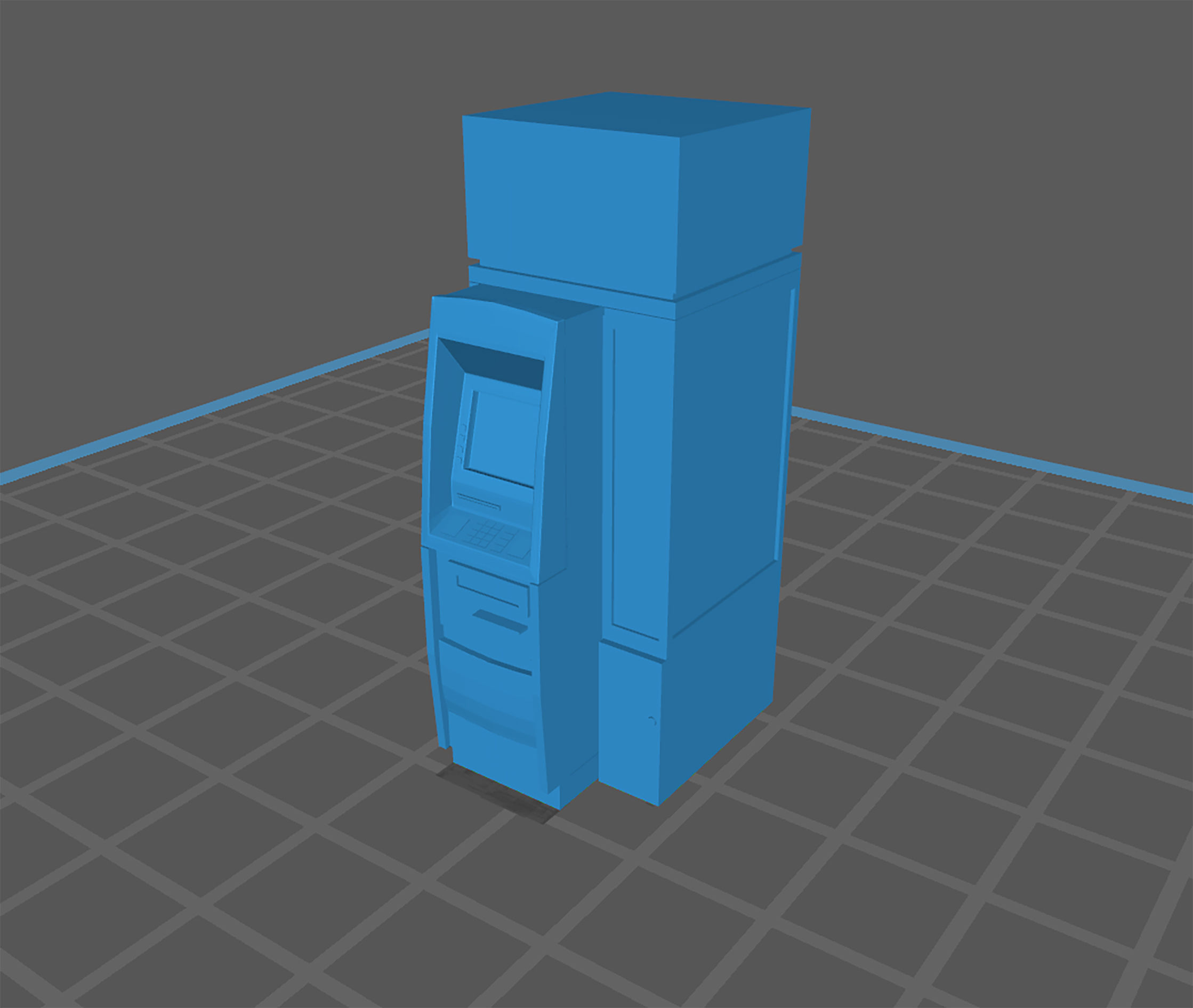 ATM Booth 3D model | CGTrader