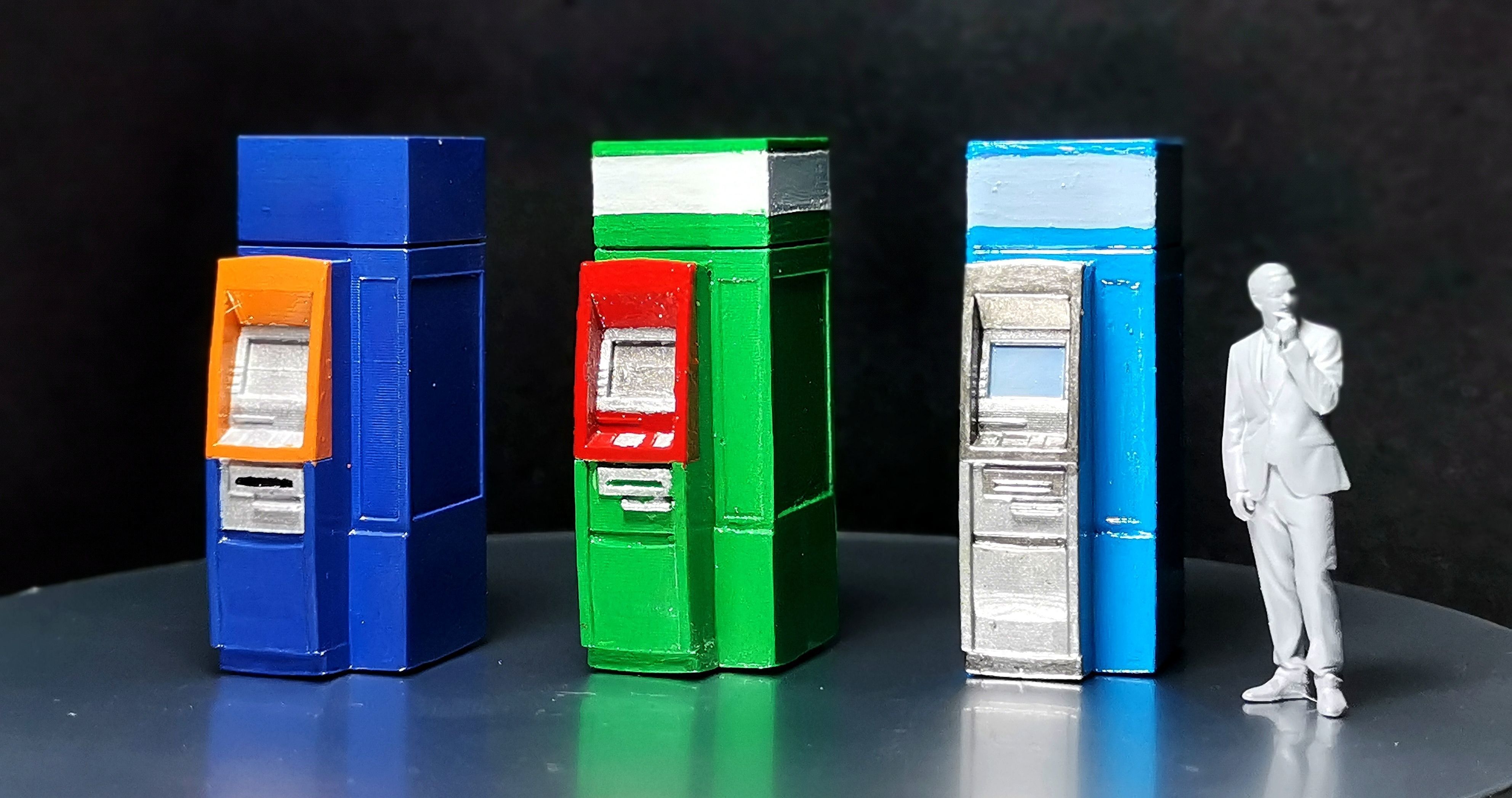 ATM Booth 3D model | CGTrader