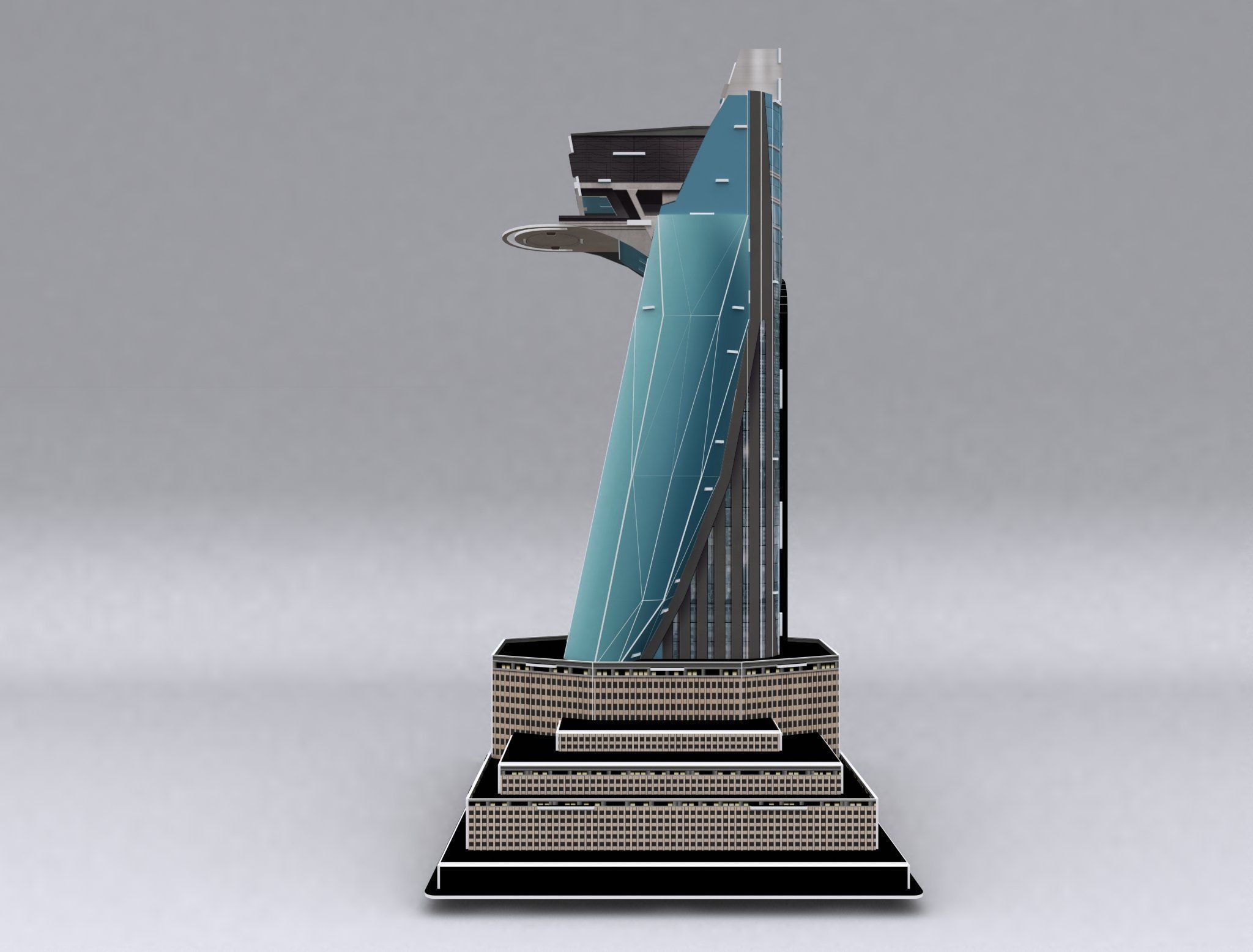AVENGER STARK TOWER 3D model | CGTrader