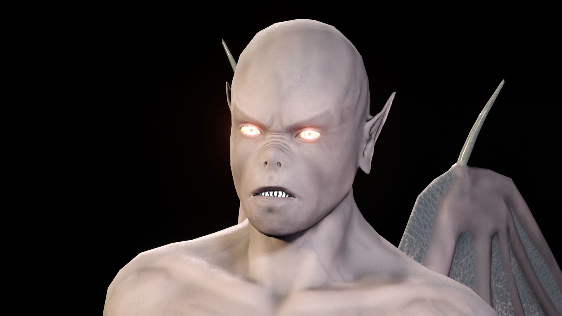 3D model Monster Bat VR / AR / low-poly | CGTrader