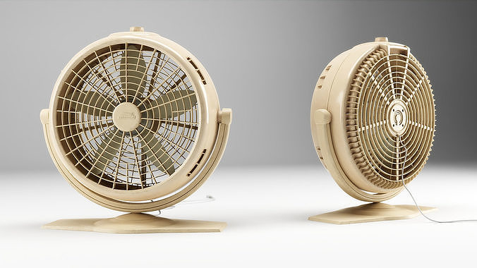 3D model TableTop Fan Model VR / AR / low-poly | CGTrader