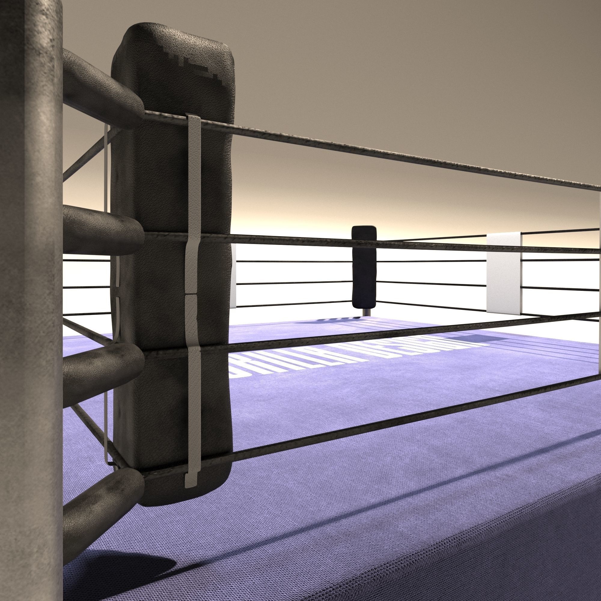 Boxing ring 3D model | CGTrader
