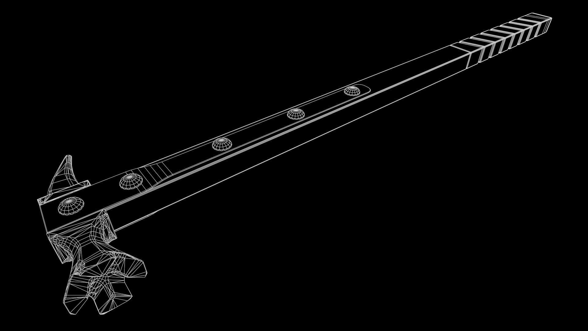 3D model Warhammer 3 hammer from legend of zelda VR / AR / low-poly ...