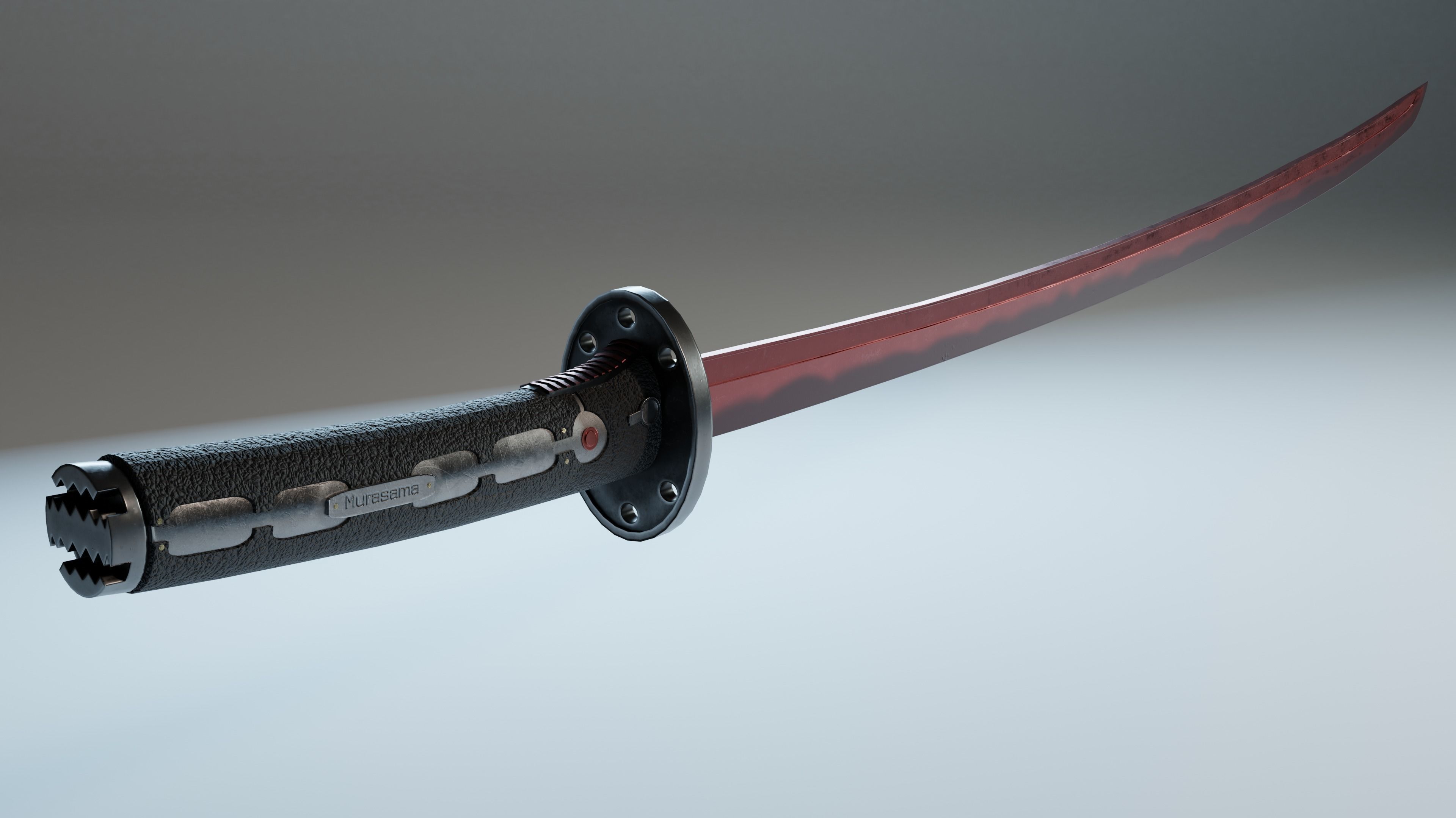 3D model Murasama- Metal gear rising Revengence VR / AR / low-poly ...