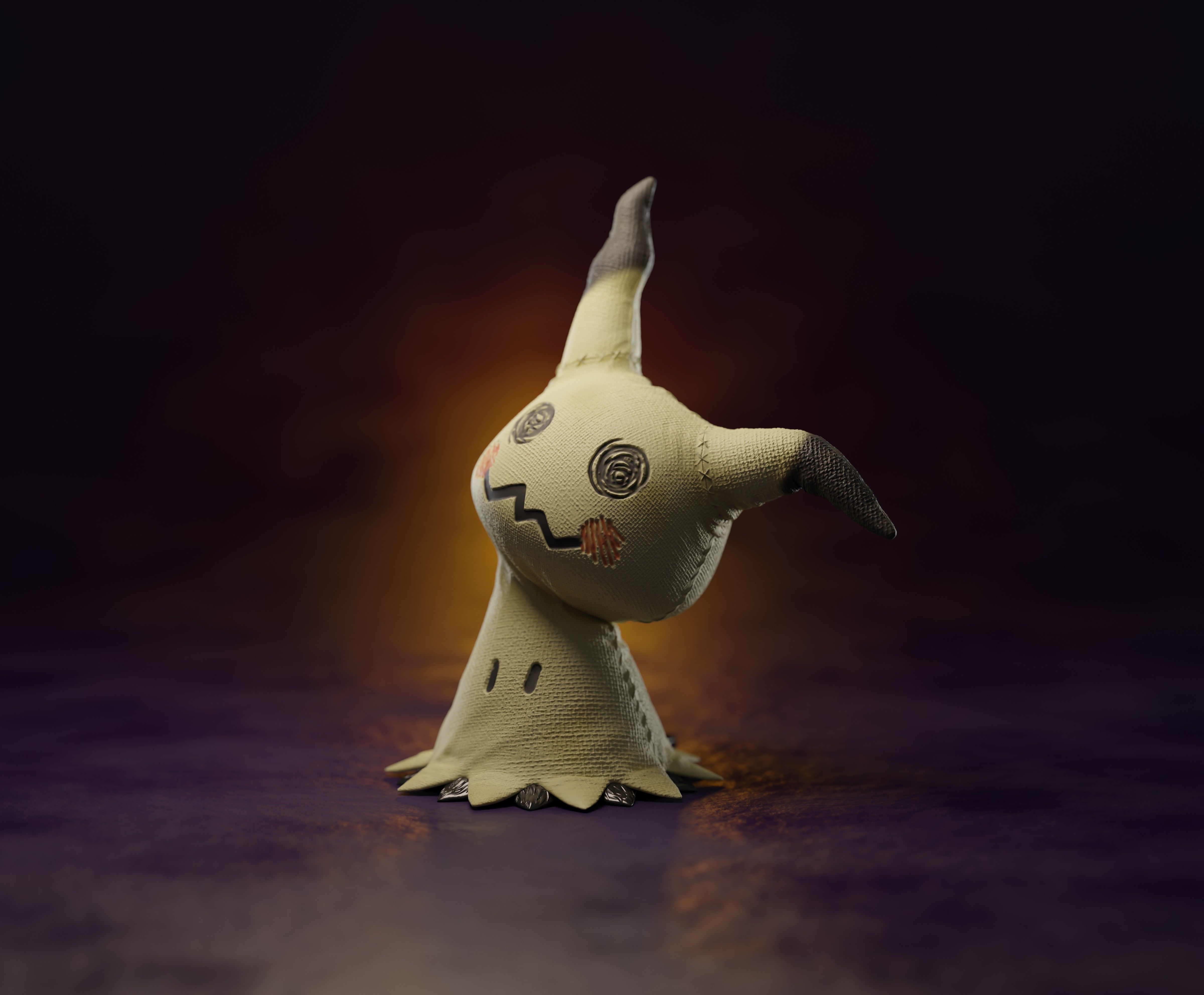 MIMIKYU - high detail 3D printable Pokemon 3D model 3D printable | CGTrader