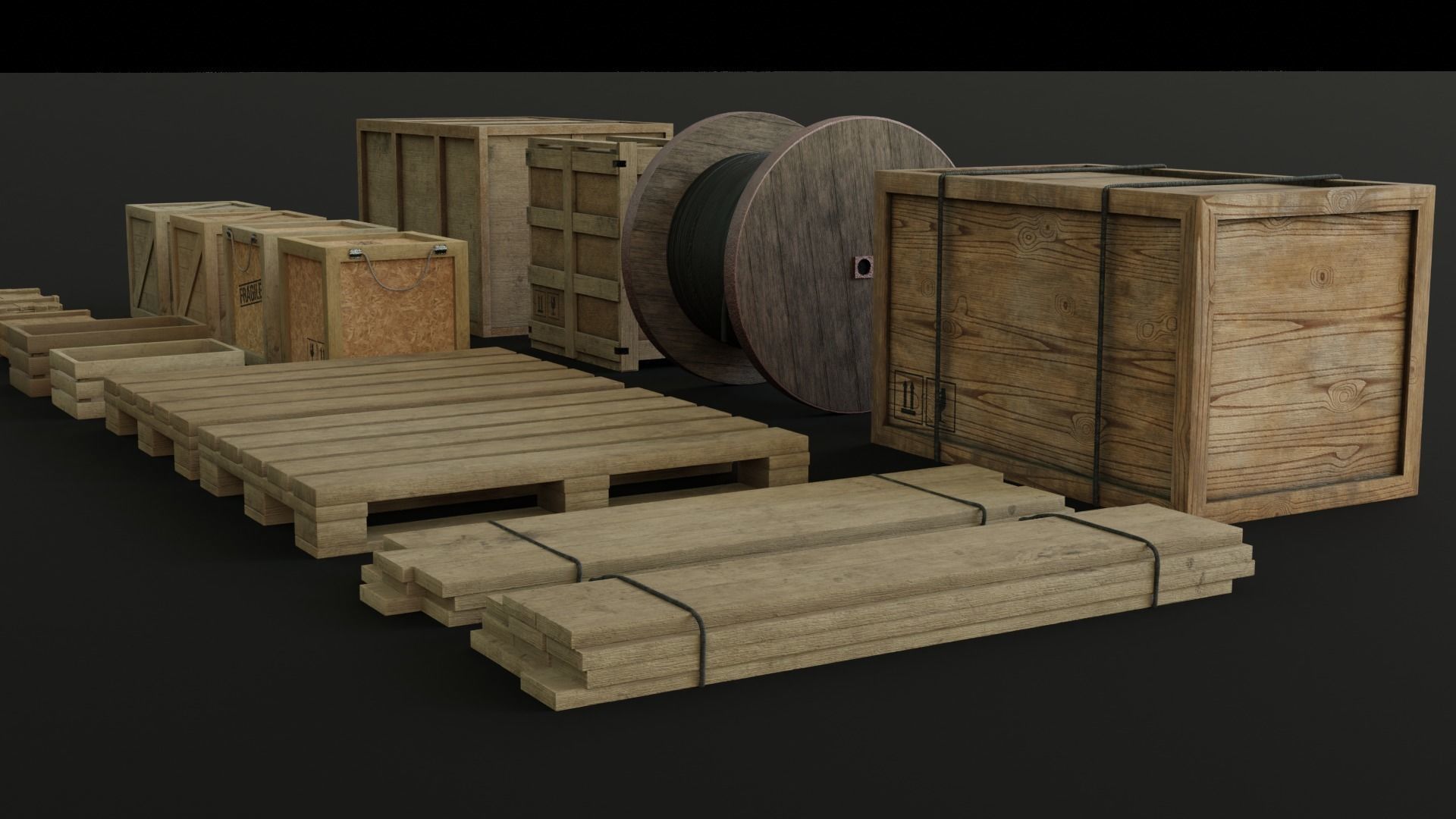 Industrial Assets 3D model | CGTrader