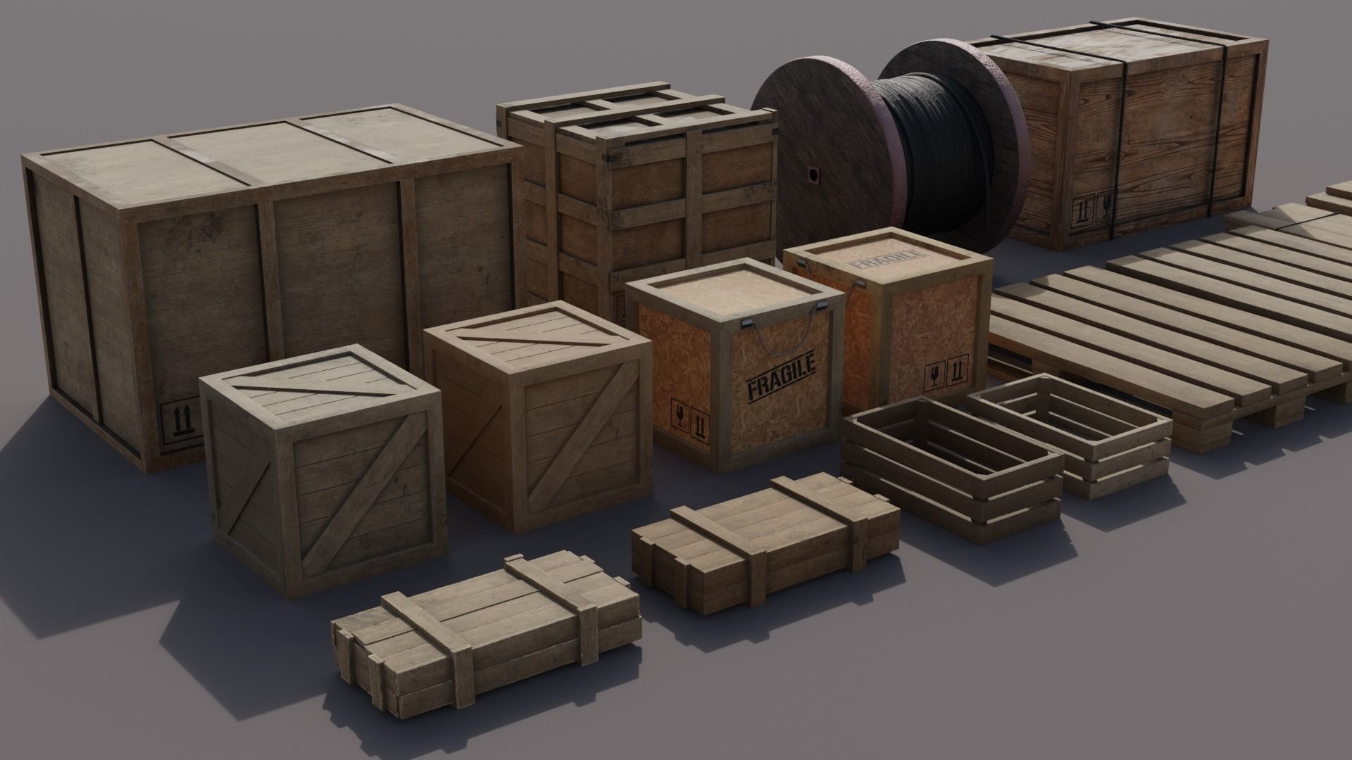 Industrial Assets 3D model | CGTrader