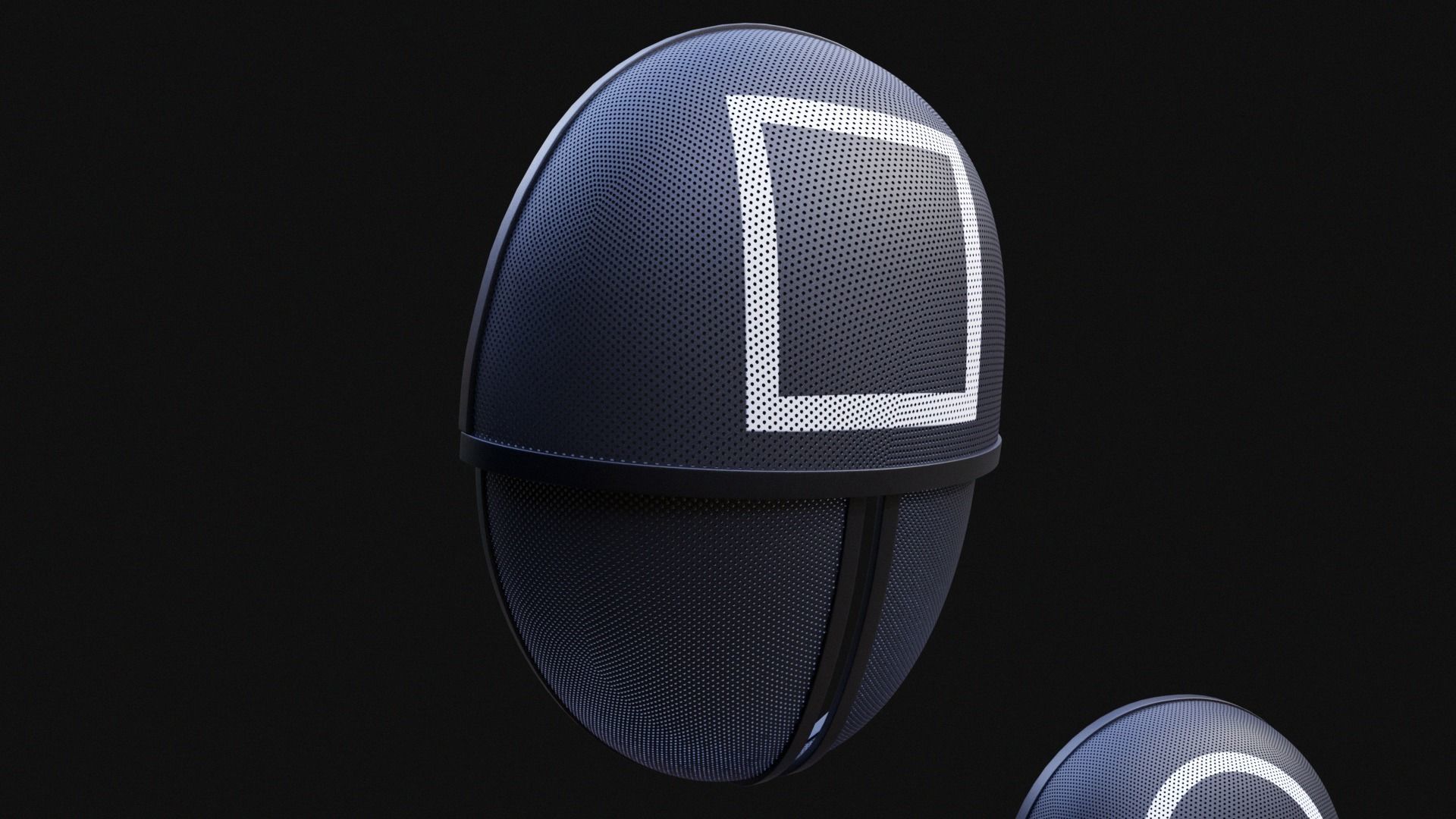 Squid game masks 3D model | CGTrader