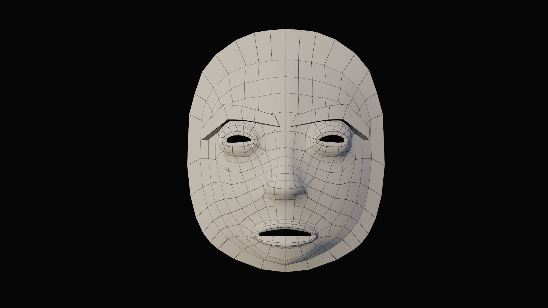 3D model Tribal Mask VR / AR / low-poly | CGTrader