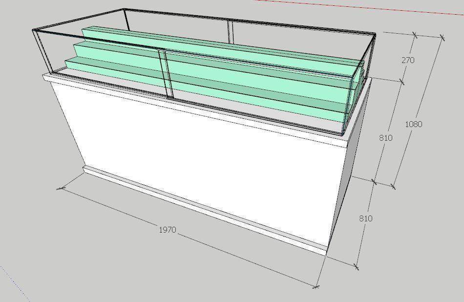 Glass Display Cabinet 3D model Free 3D print model 2 free 3D model 3D ...