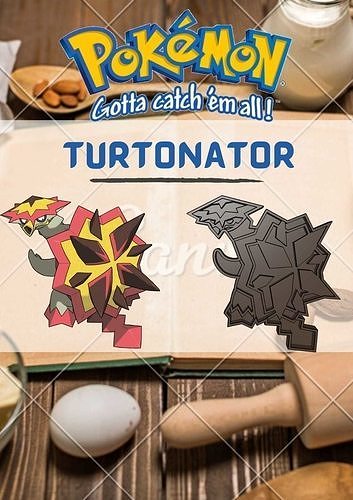 Amazing Pokemon Turtonator Cookie Cutter Stamp Cake Decorating 3D model ...