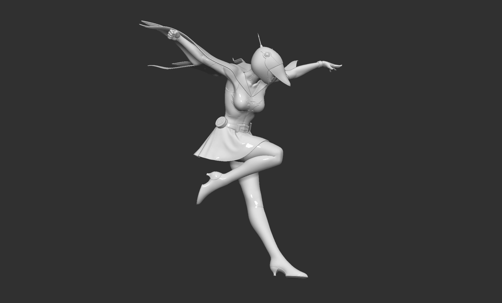 G-Force - Gatchaman - Swam Princess 3D model 3D printable | CGTrader