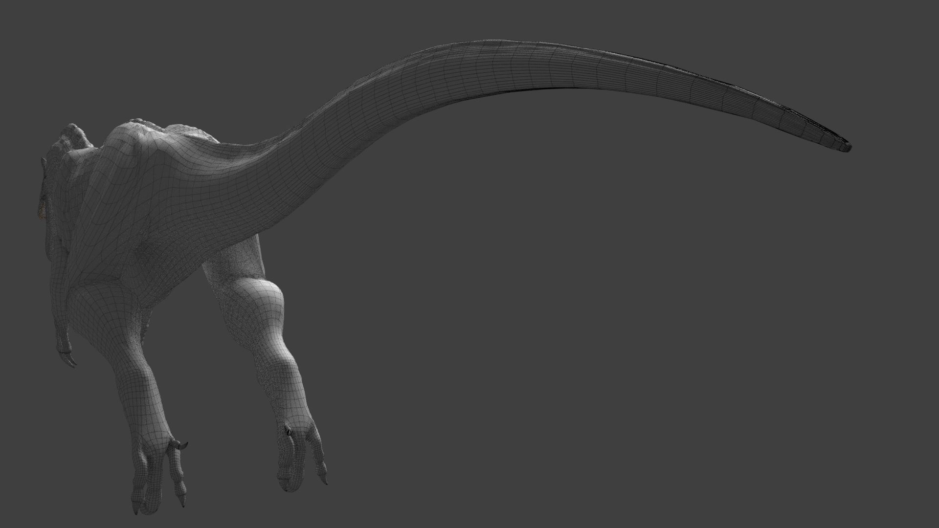 Allosaurus 3D model animated rigged | CGTrader