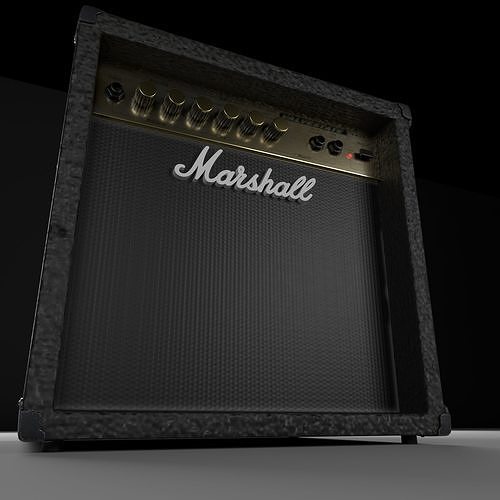 AmplifierMarshall marshall amp 3D model | CGTrader