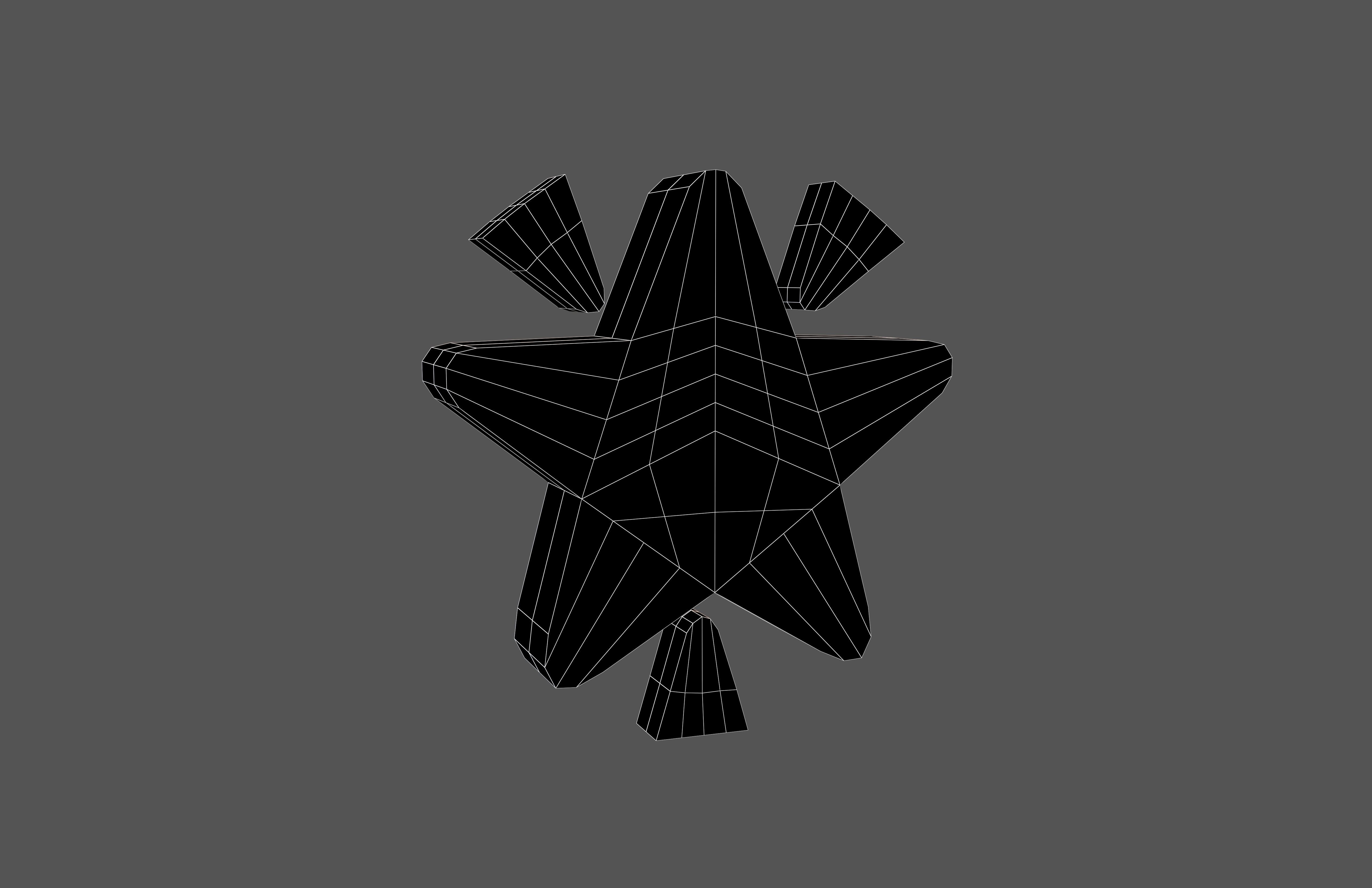 3D model Glowing Star v1 006 VR / AR / low-poly | CGTrader