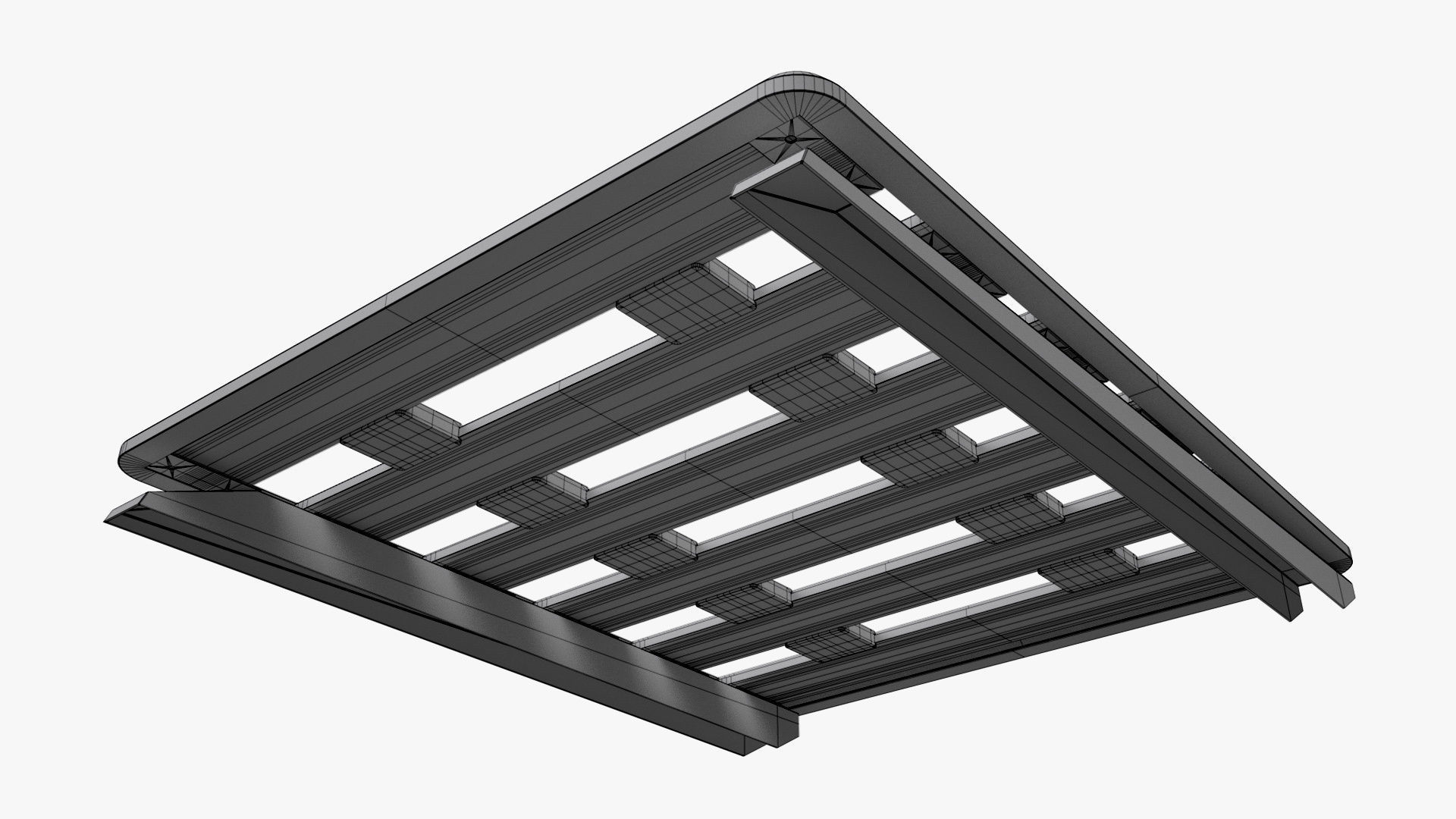 Car Roof Rack 3D model | CGTrader