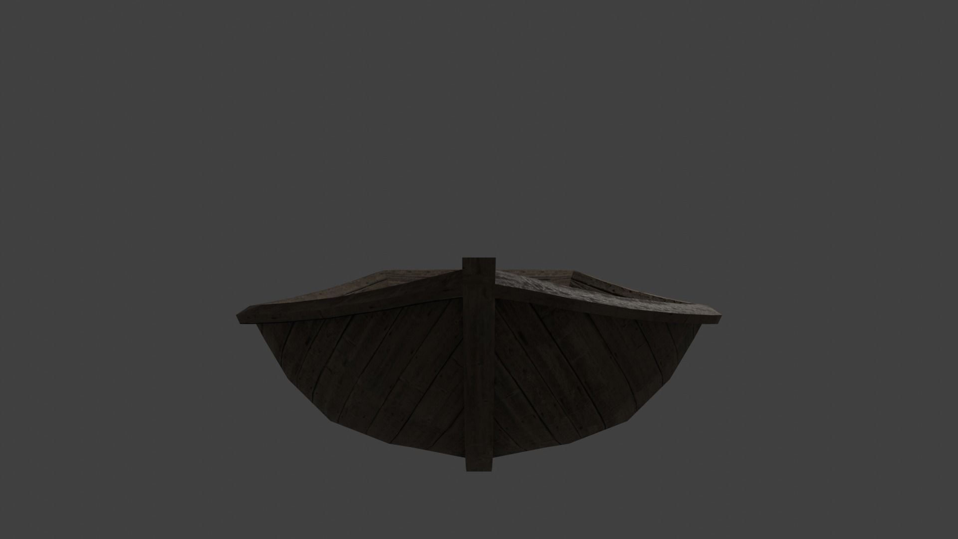 3D model old wooden boat VR / AR / low-poly | CGTrader