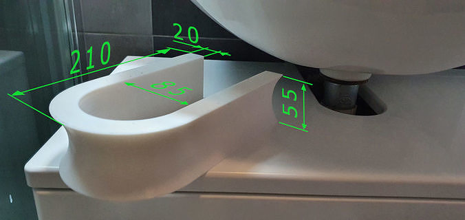 Sink Pipe Cover free 3D model 3D printable | CGTrader