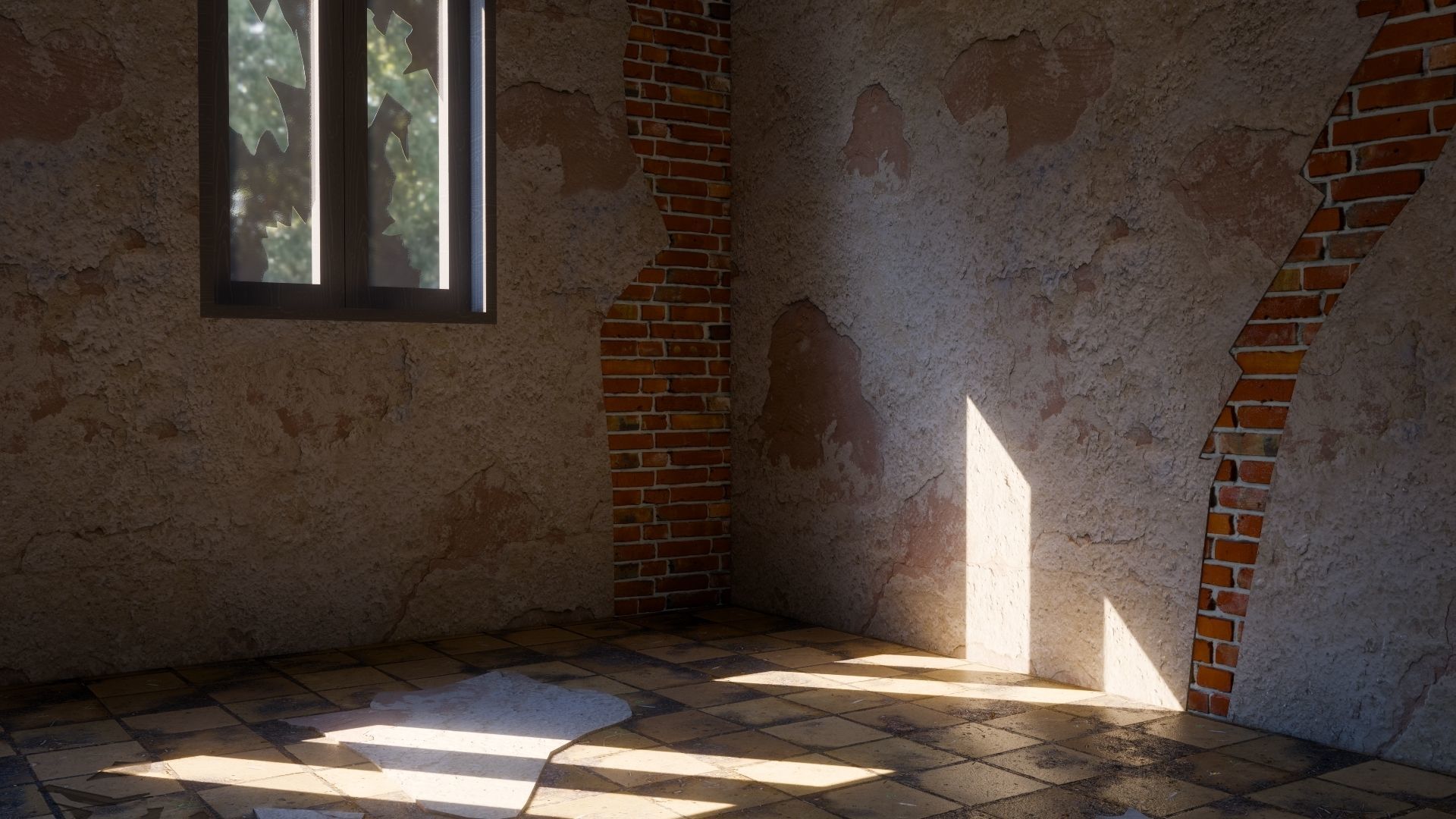 3D model ABANDONED HOUSE VR / AR / low-poly | CGTrader