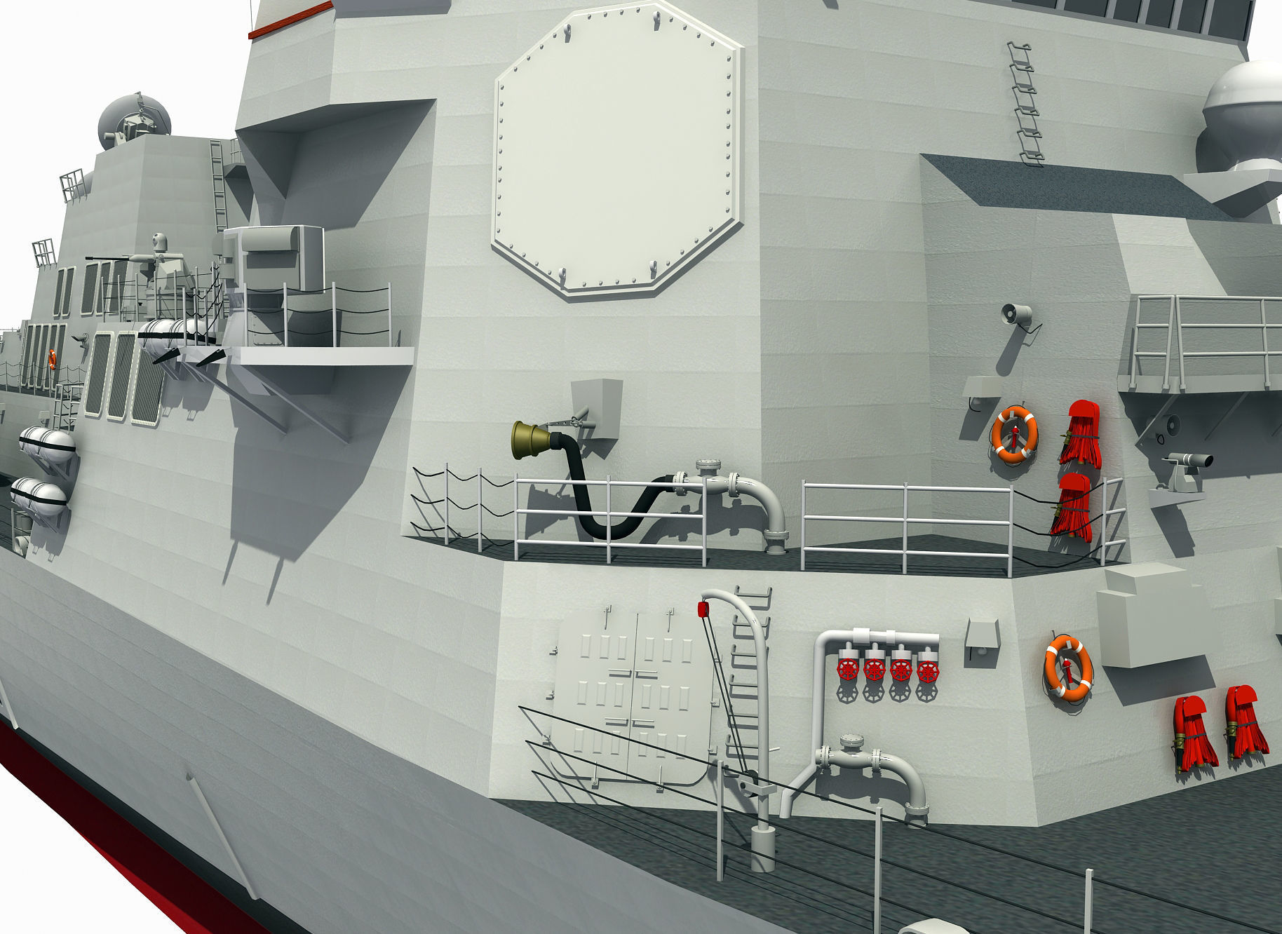 USS SPRUANCE-ARLEIGH BURKE 3D model | CGTrader