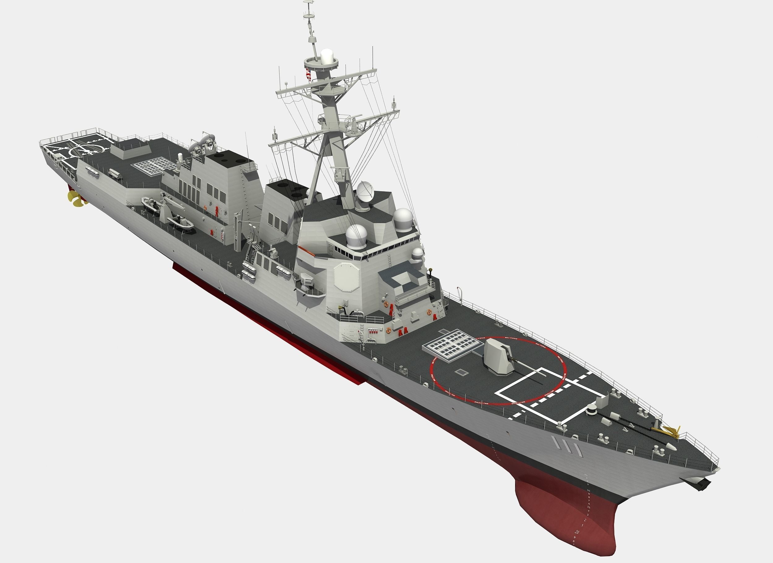 USS SPRUANCE-ARLEIGH BURKE 3D model | CGTrader