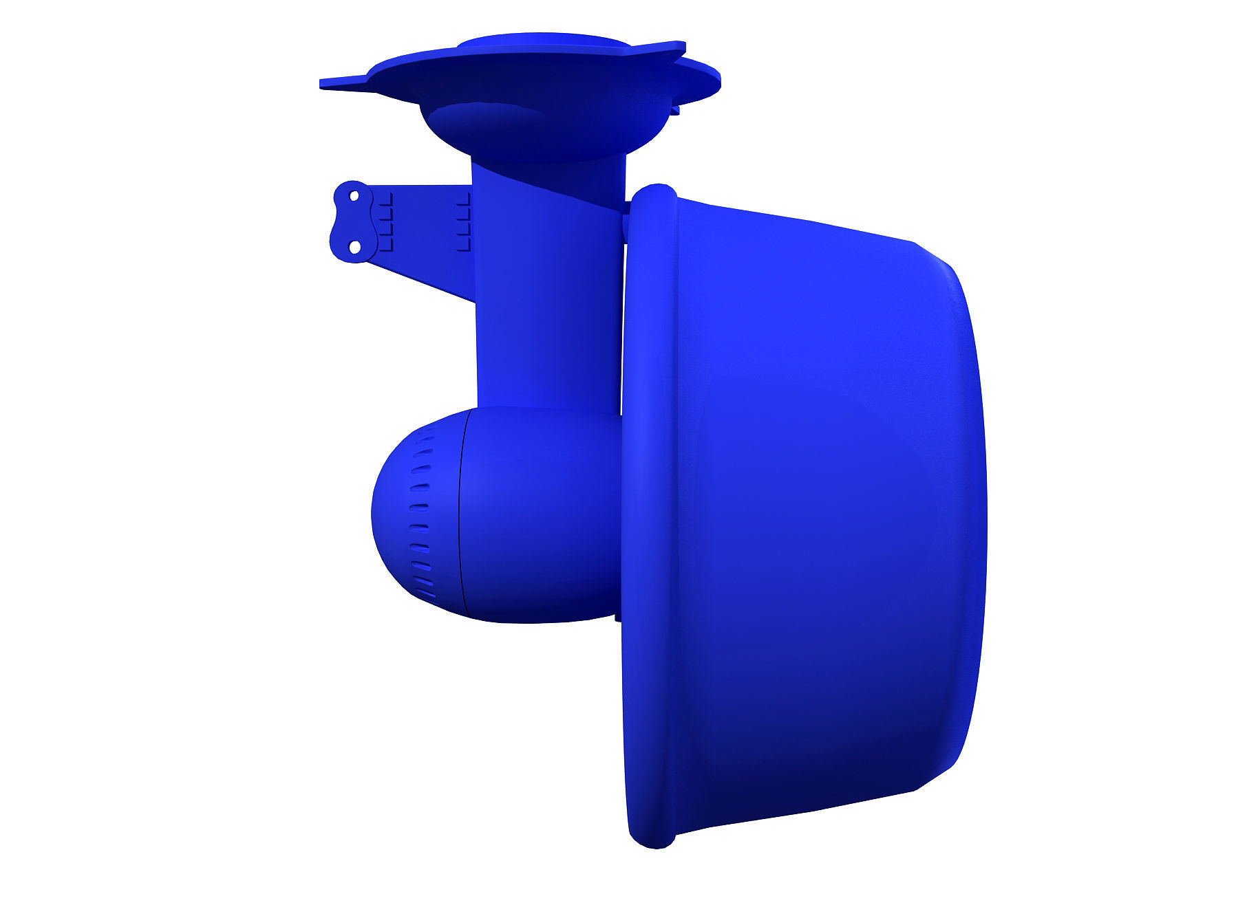 VOITH RADIAL PROPELLER 3D model | CGTrader