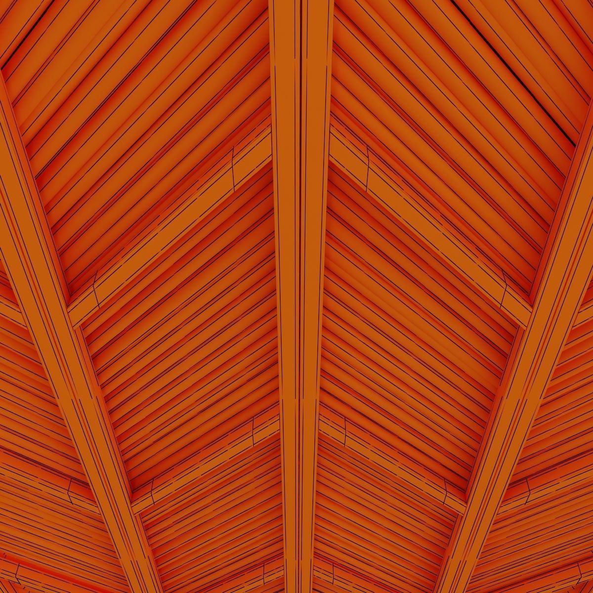 Ceiling diagonal branch straight n2 3D model | CGTrader