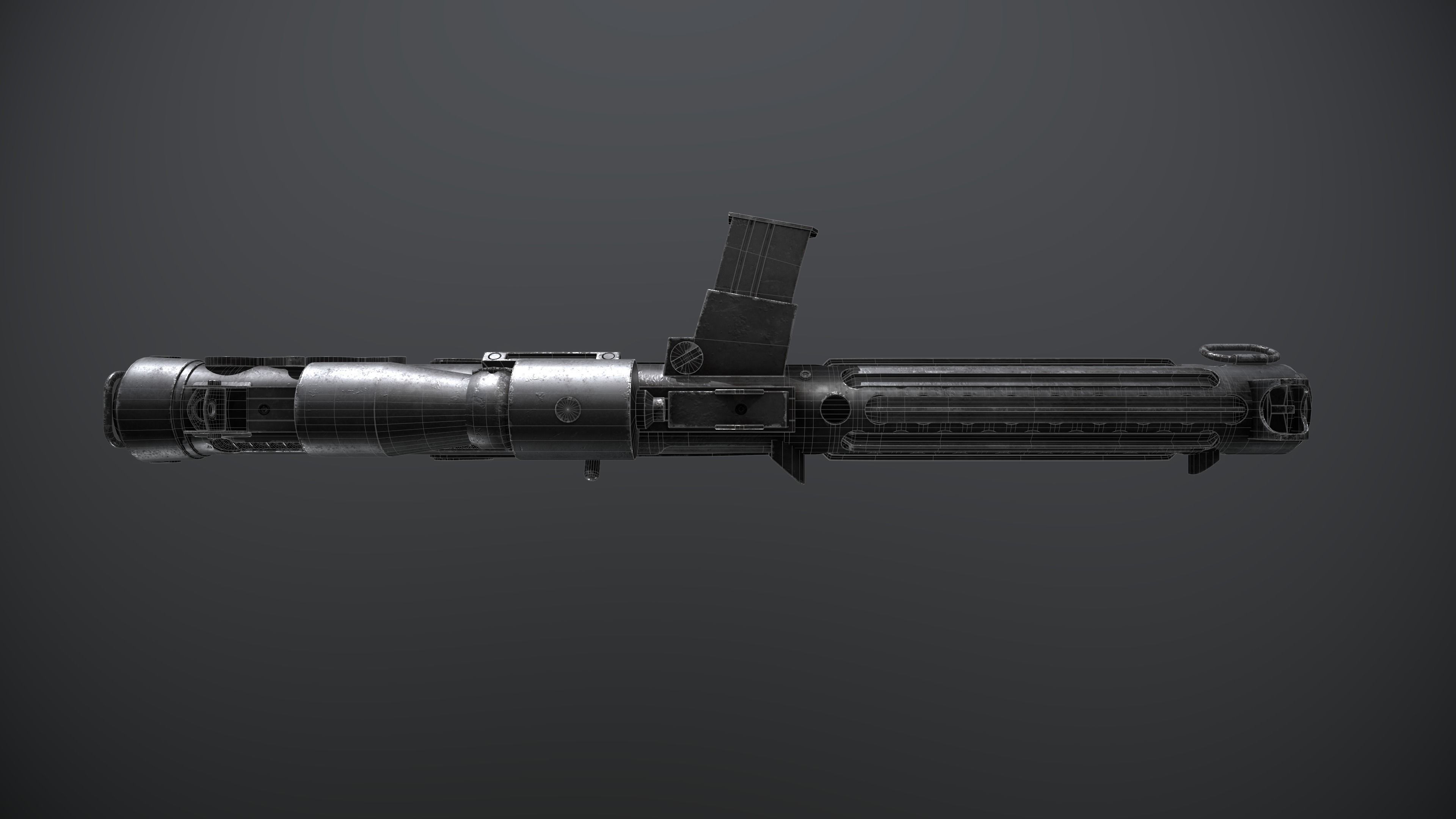 Star Wars E-11 Blaster 3D model | CGTrader