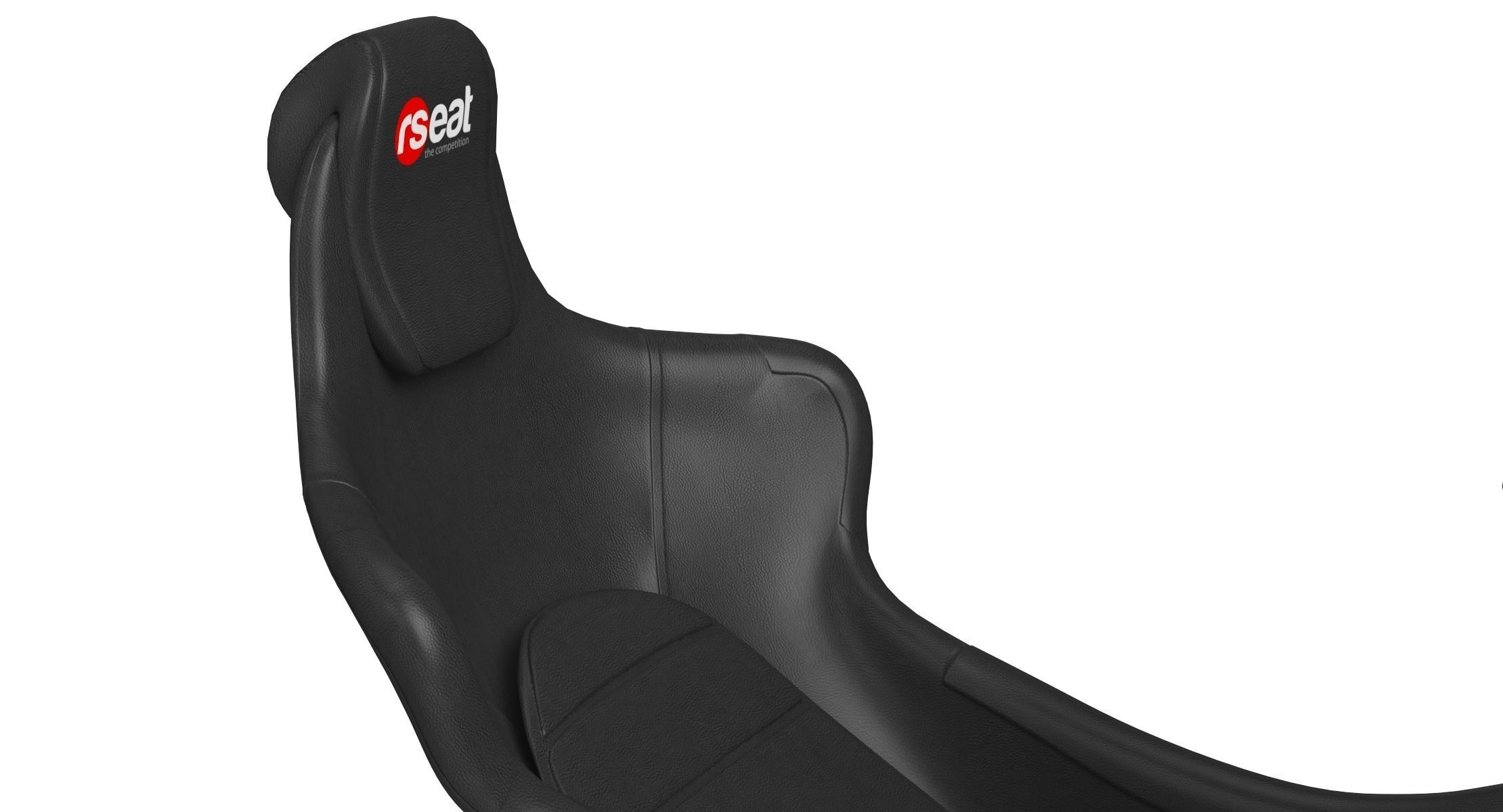 RSeat Formula V2 Racing Simulator Cockpit Triple Display 3D model ...