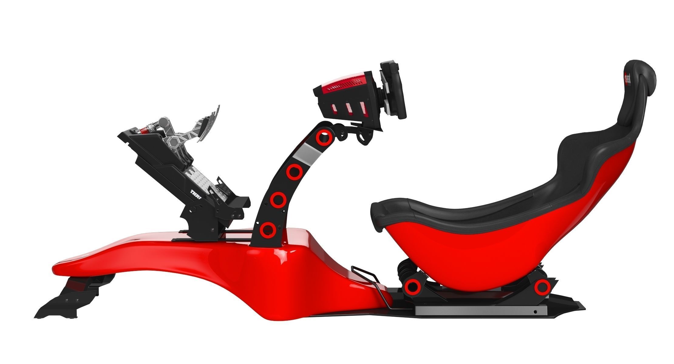 Formula 1 Racing Game Simulator Seat Collection 3D model | CGTrader