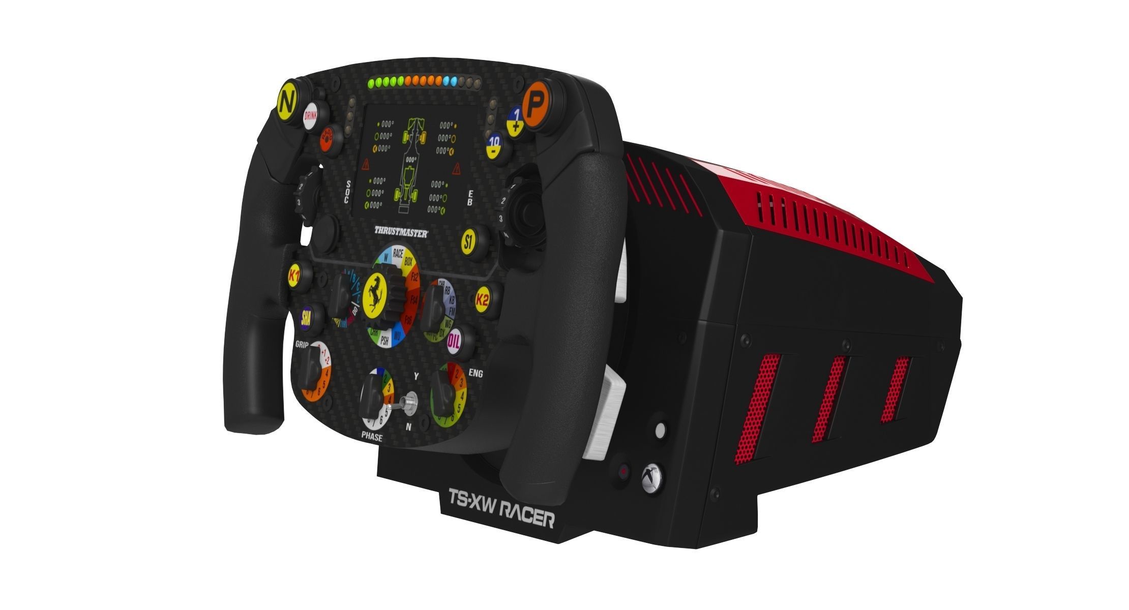 Racing Steering Wheel Controller Collection 3D model | CGTrader