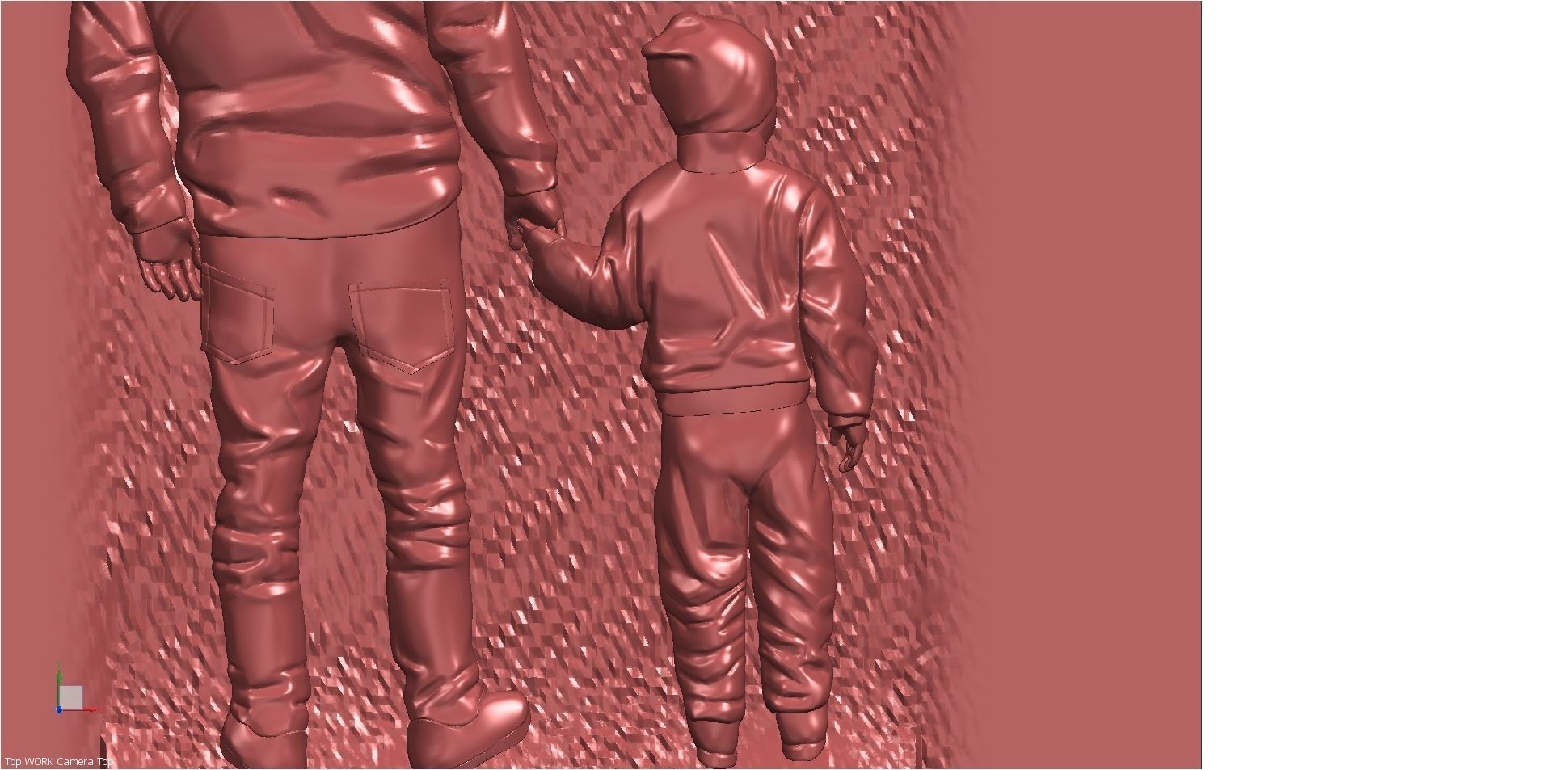 Father and Son 3D model STL 3D model | CGTrader