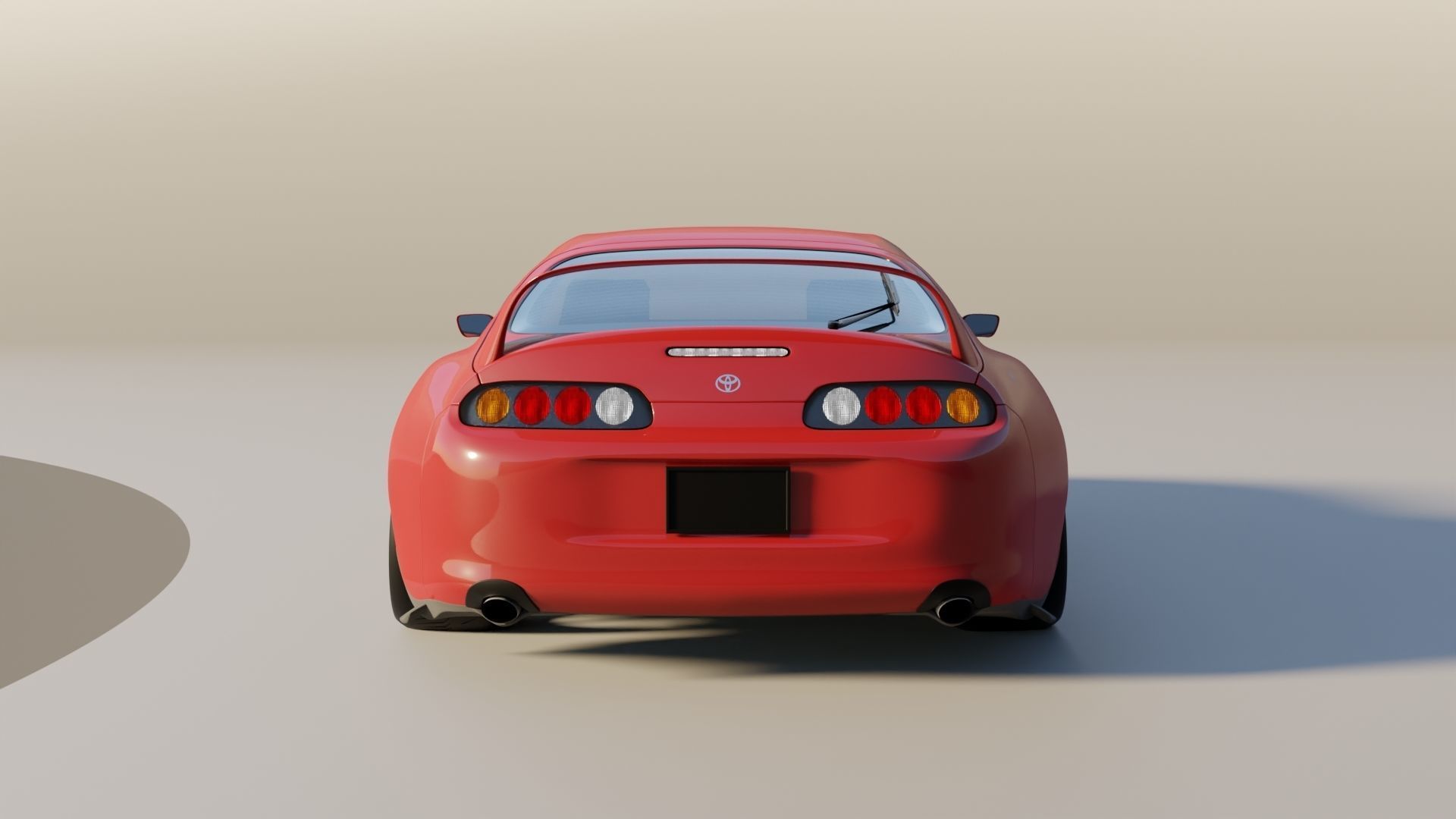 Toyota Supra MK4 free 3D model | CGTrader