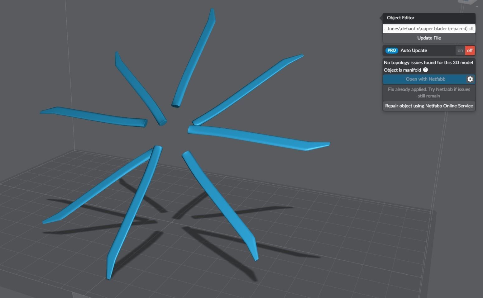 Defiant X Scale Model 3D model 3D printable | CGTrader