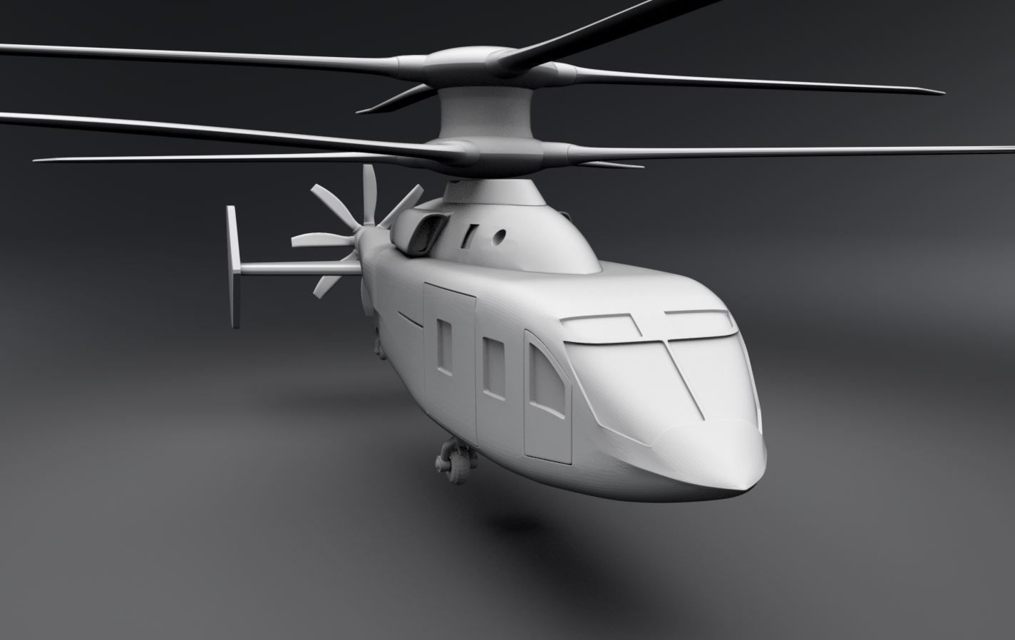 Defiant X Scale Model 3D model 3D printable | CGTrader