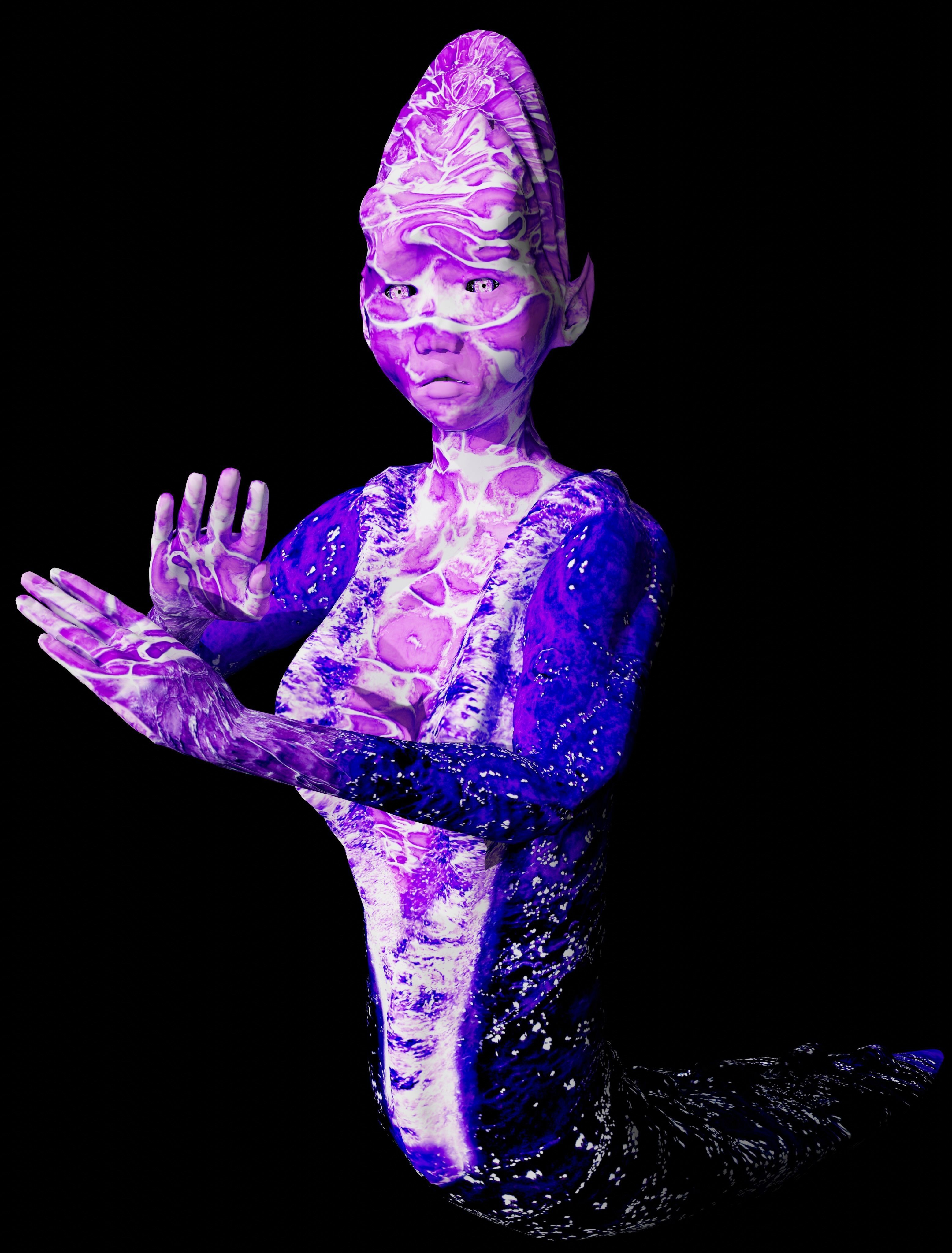 3D model Water Ghost - Sea VR / AR / low-poly | CGTrader