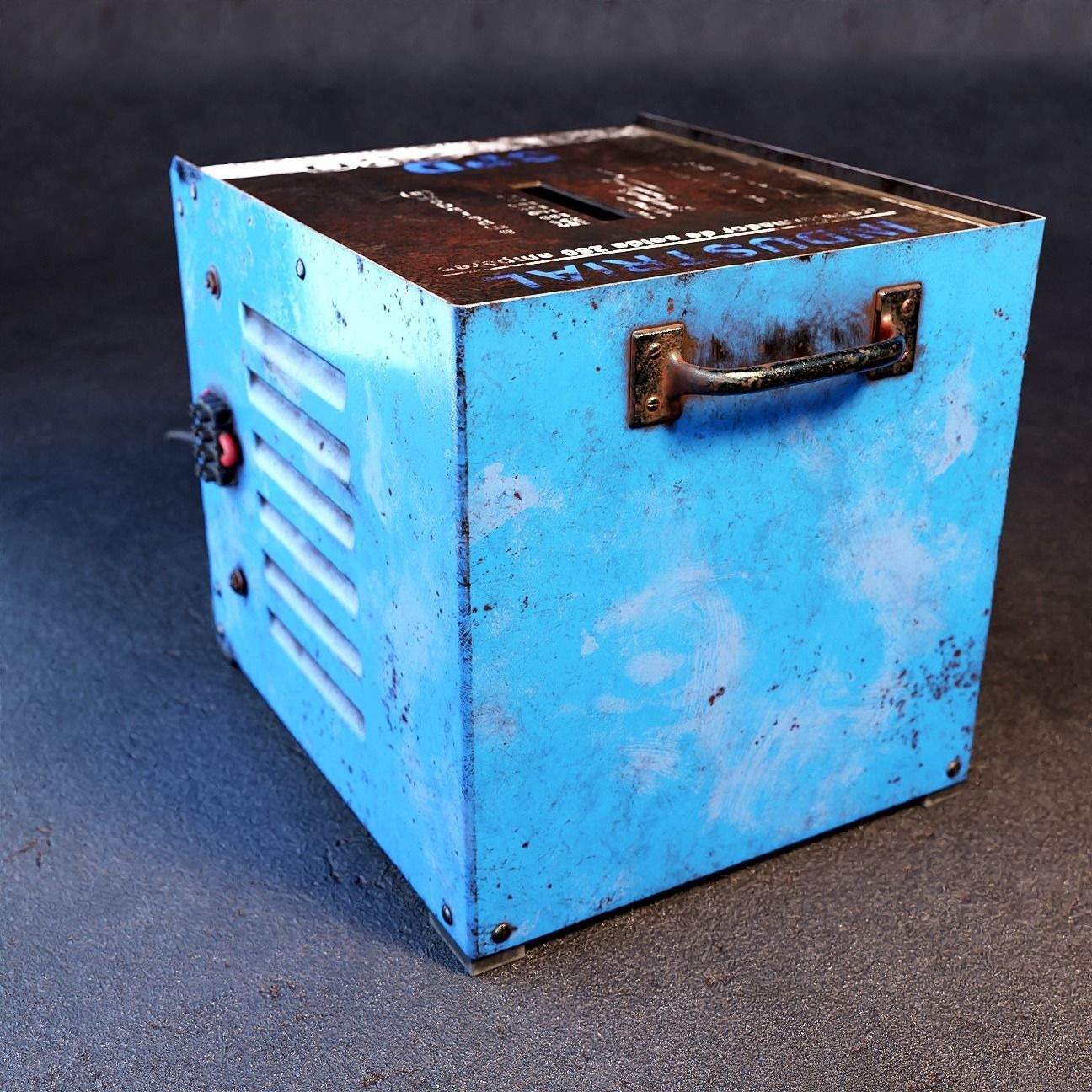 Old Welding Machine 01 3D model | CGTrader