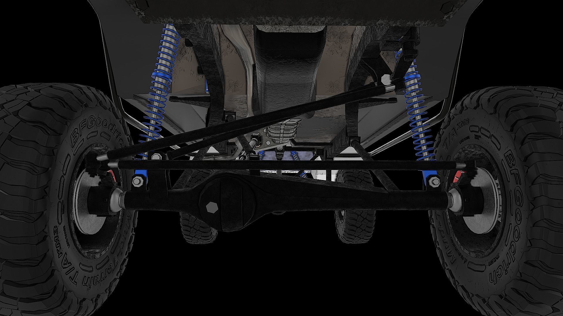 3D model Toyota Hilux Ln106 1989 VR / AR / low-poly | CGTrader