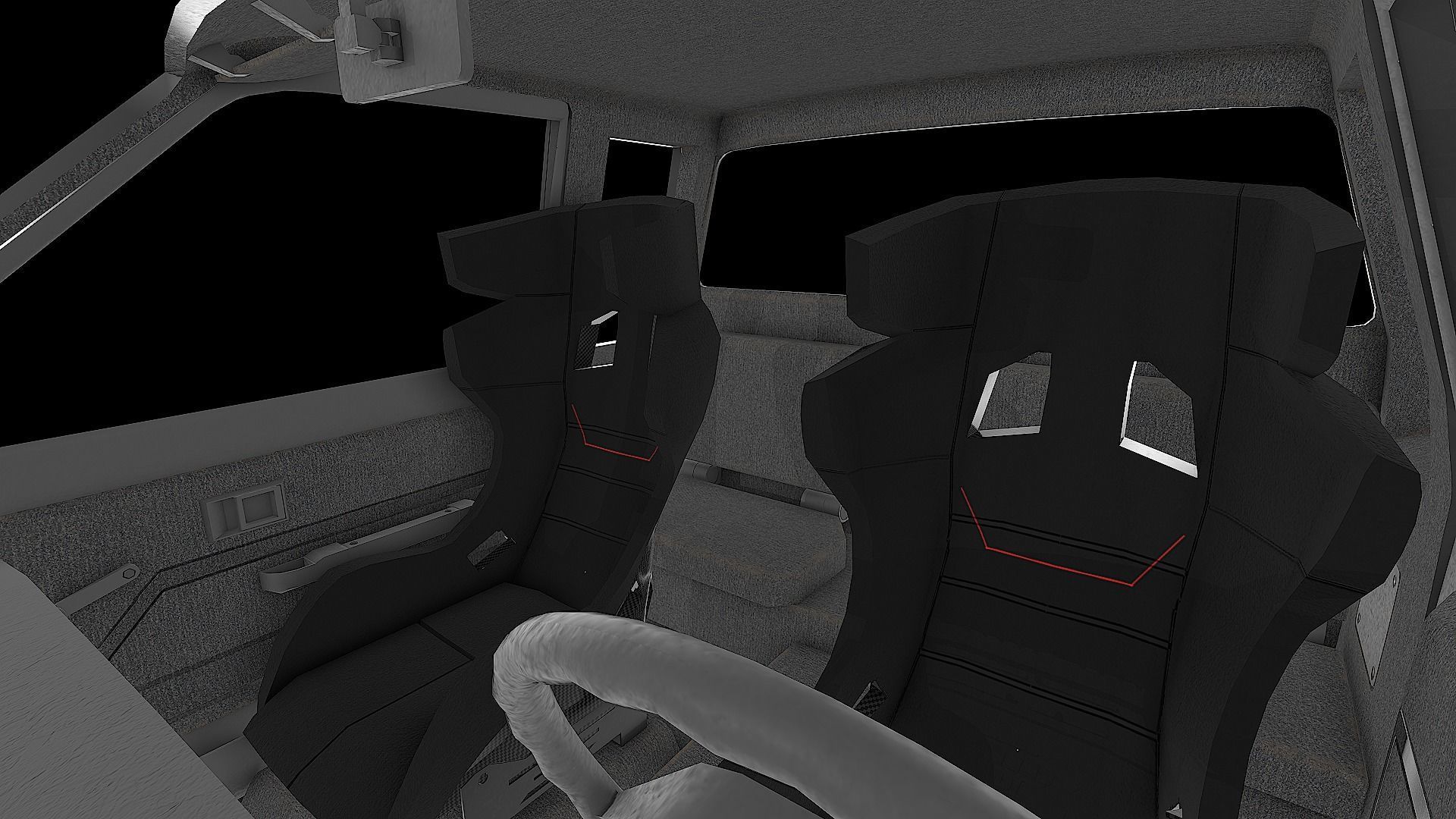 3D model Toyota Hilux Ln106 1989 VR / AR / low-poly | CGTrader