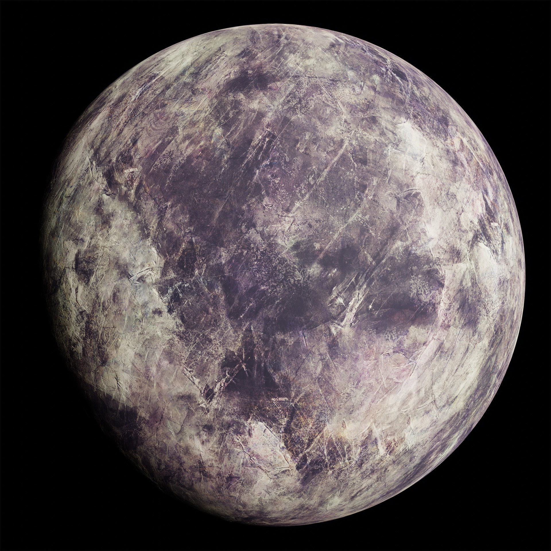 Moon 00B 12K 3D model | CGTrader