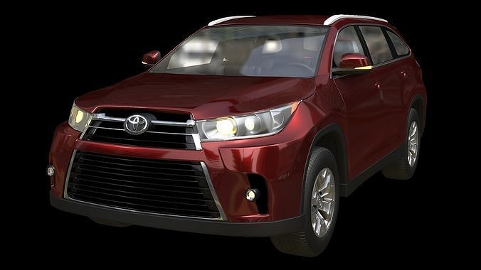 toyota highlander 3D model | CGTrader