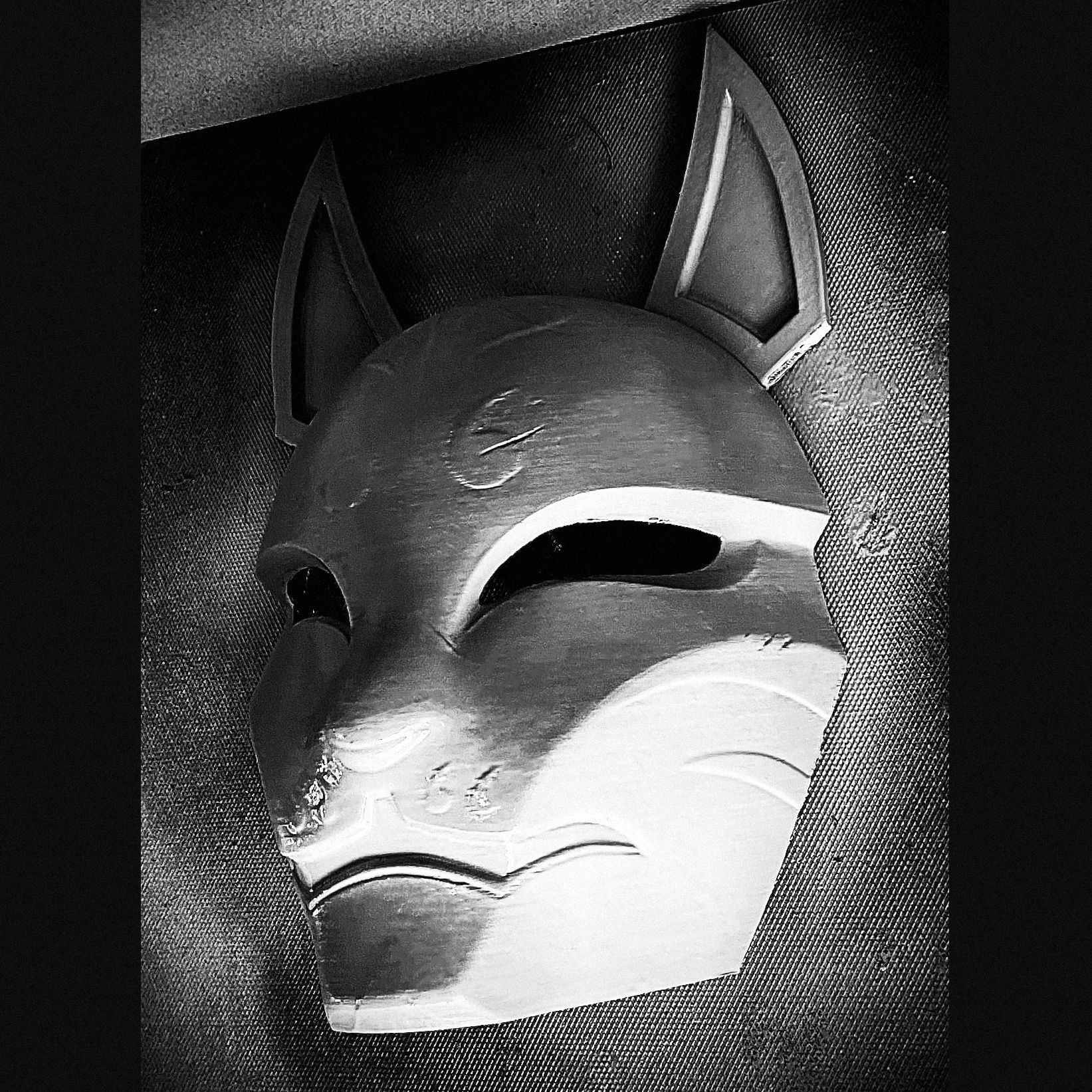 Aragami 2 Mask - Kitsune Mask - Halloween Cosplay 3D model 3D printable ...