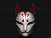 Aragami 2 Mask - Kitsune Mask - Halloween Cosplay 3D model 3D printable ...