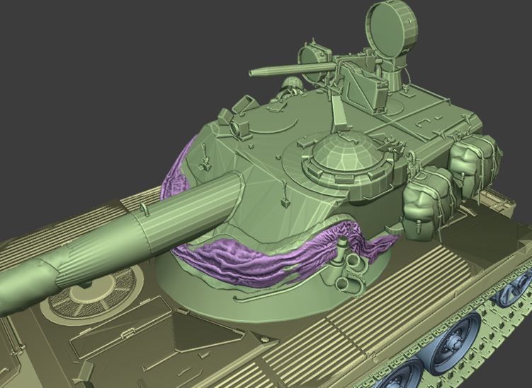 AMX 13 105 TANK 3D model 3D printable | CGTrader
