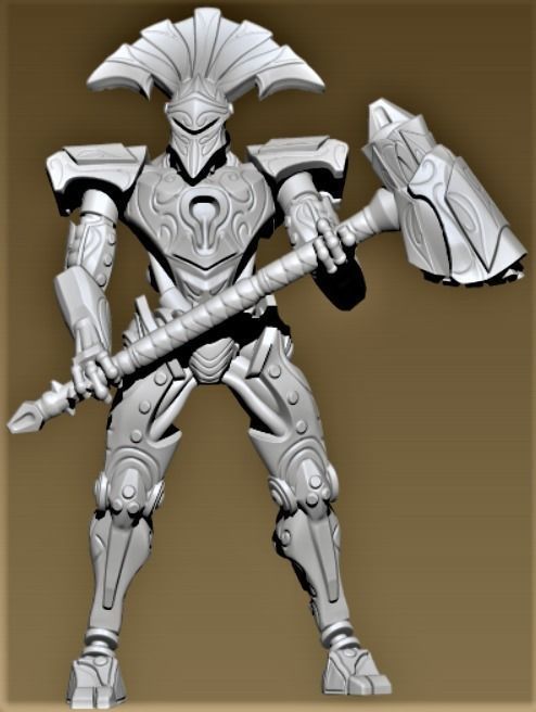 Guardian 3D model 3D printable | CGTrader