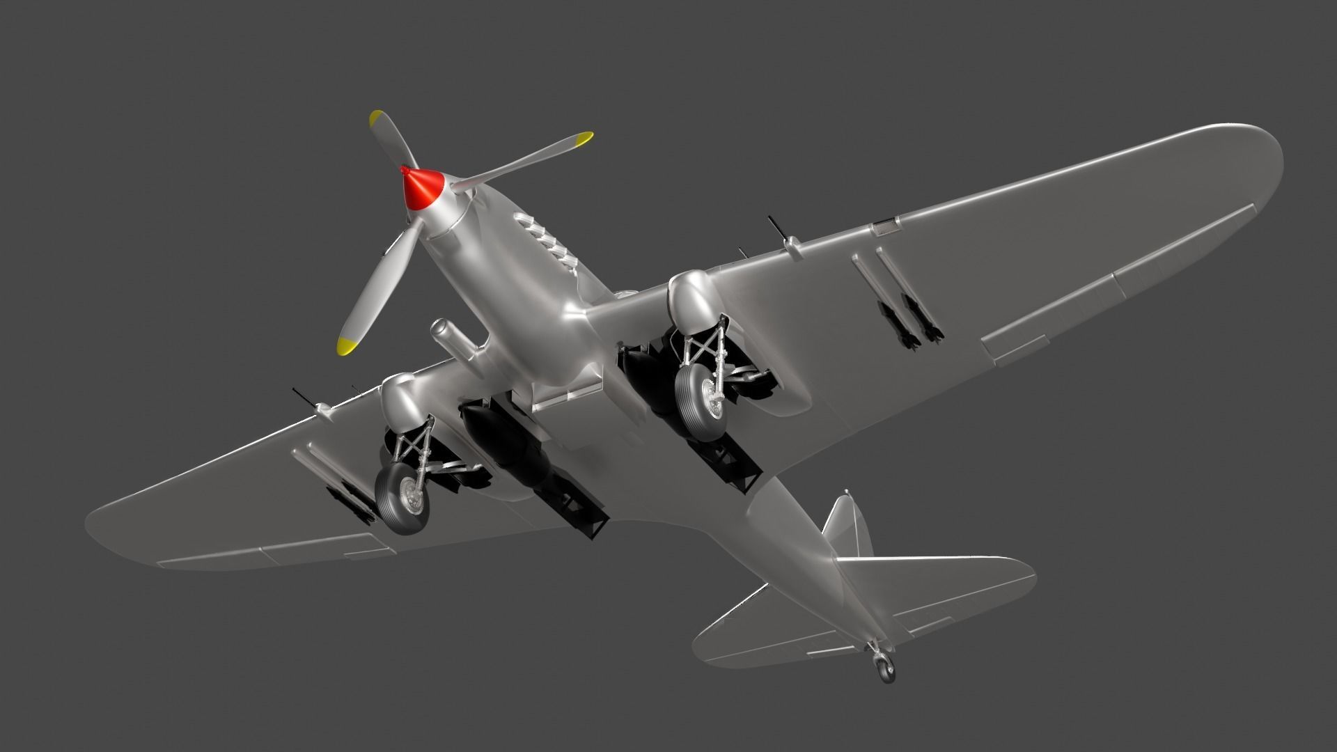 IL-2 Ilyushin 3D model | CGTrader